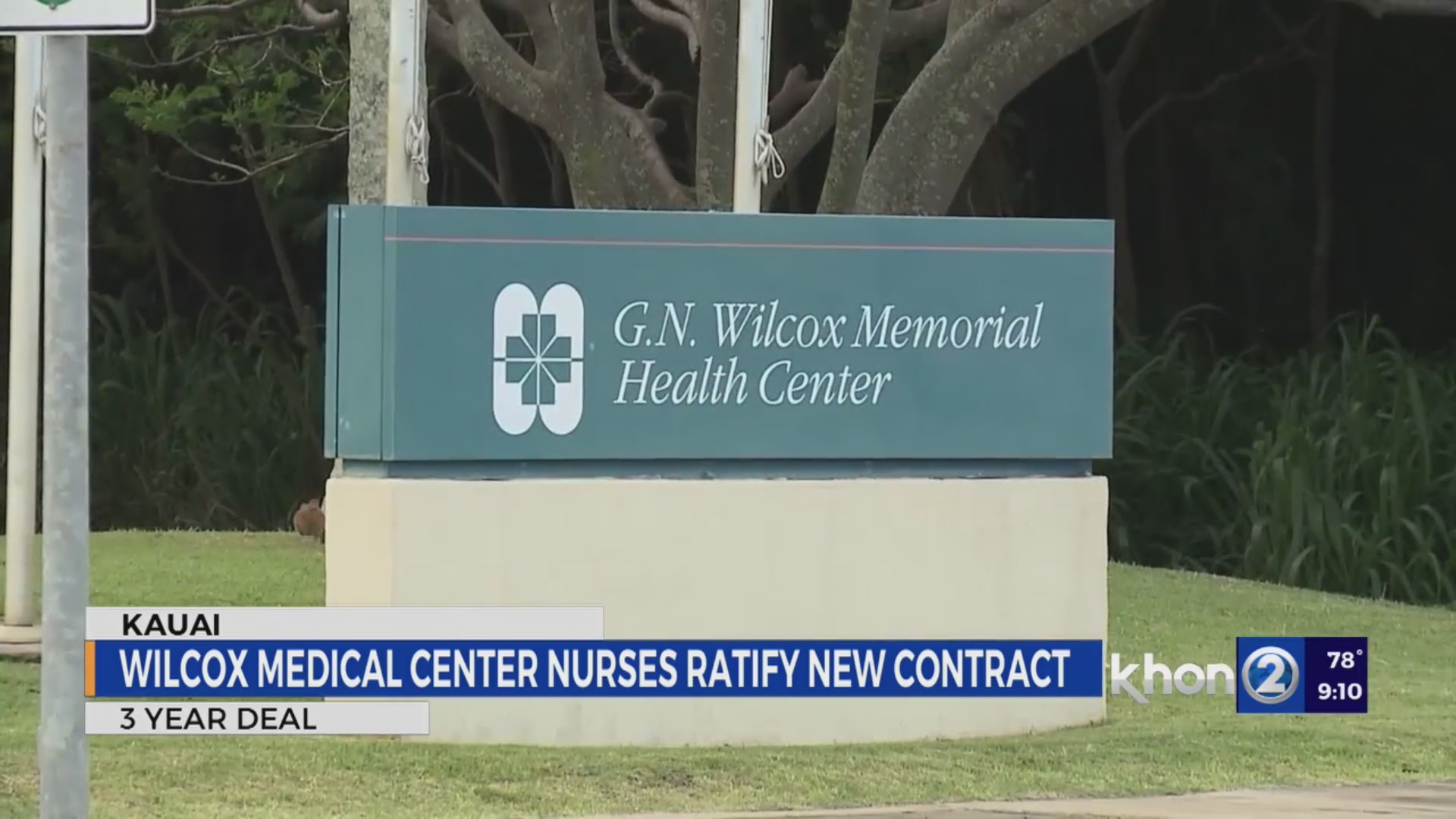 Wilcox Medical Center nurses ratify new contract – KHON2
