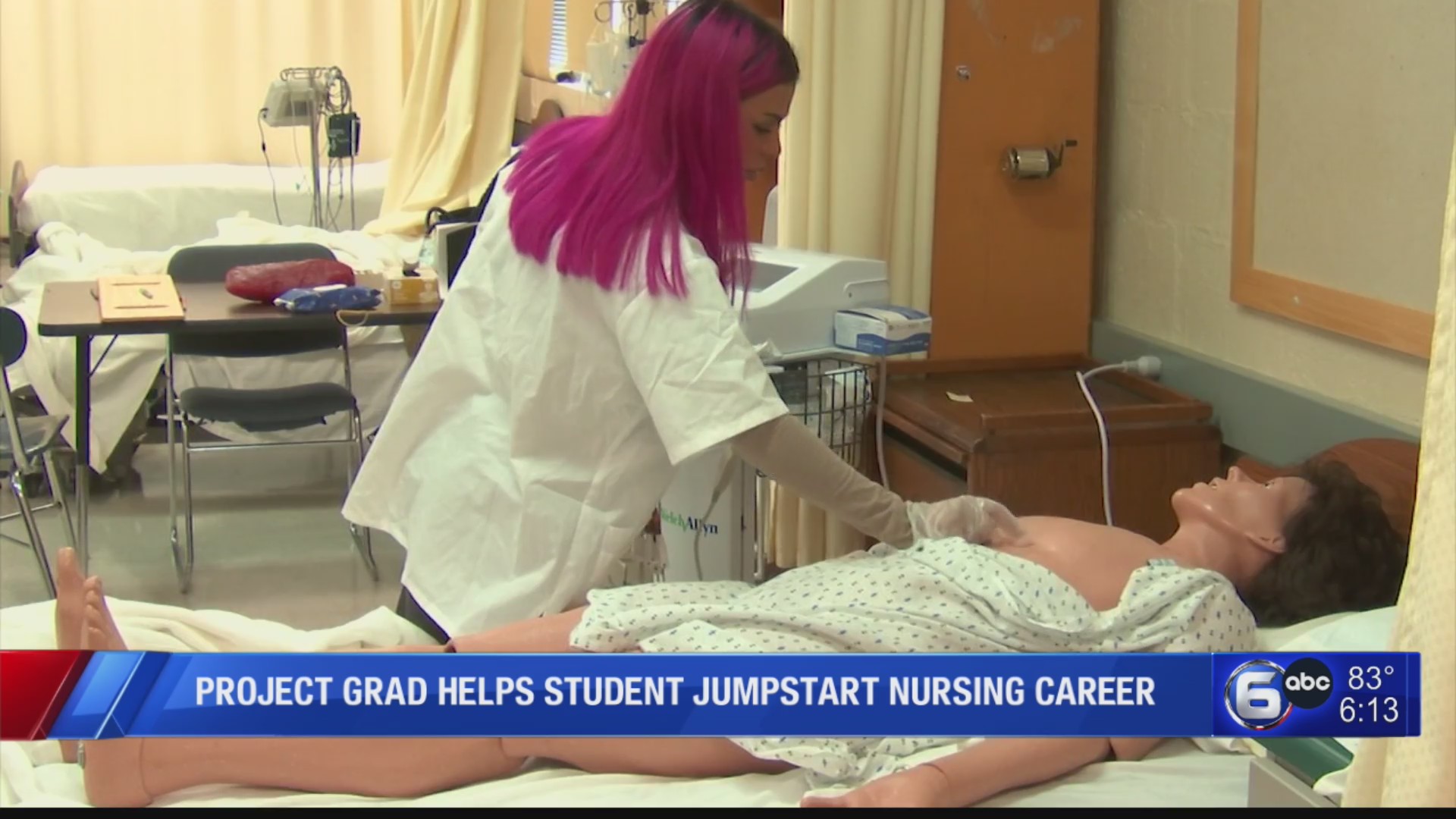 Project Grad helps Knoxville student jumpstart nursing career – WATE 6 ...