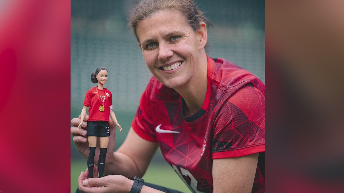 Portland Thorns’ Christine Sinclair gets one-of-a-kind Barbie doll ...