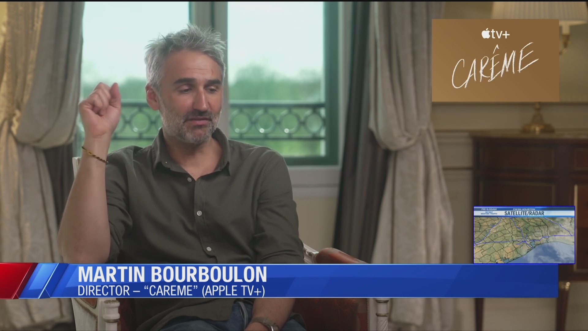 CW39 Spotlight talks with the cast and director of Carême on Apple TV+ ...