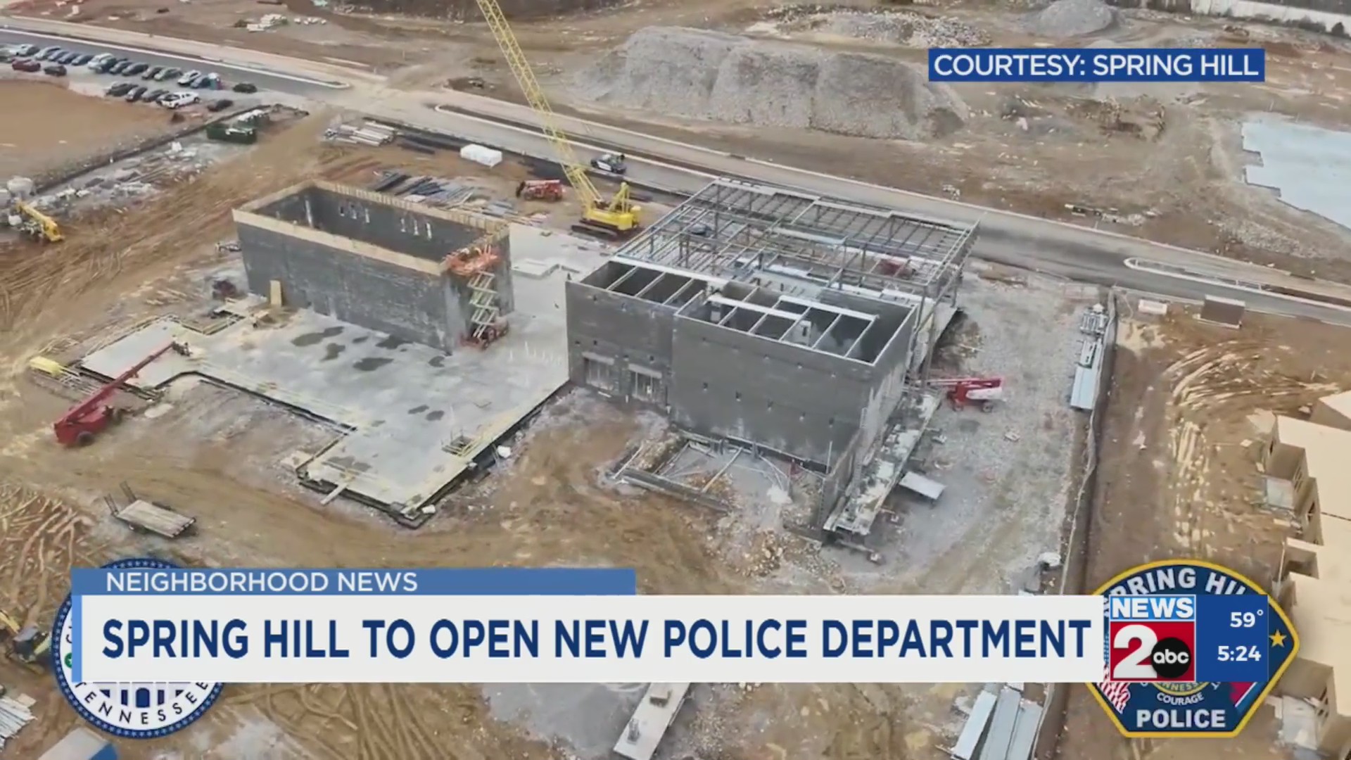 Spring Hill to open new police department – WKRN News 2