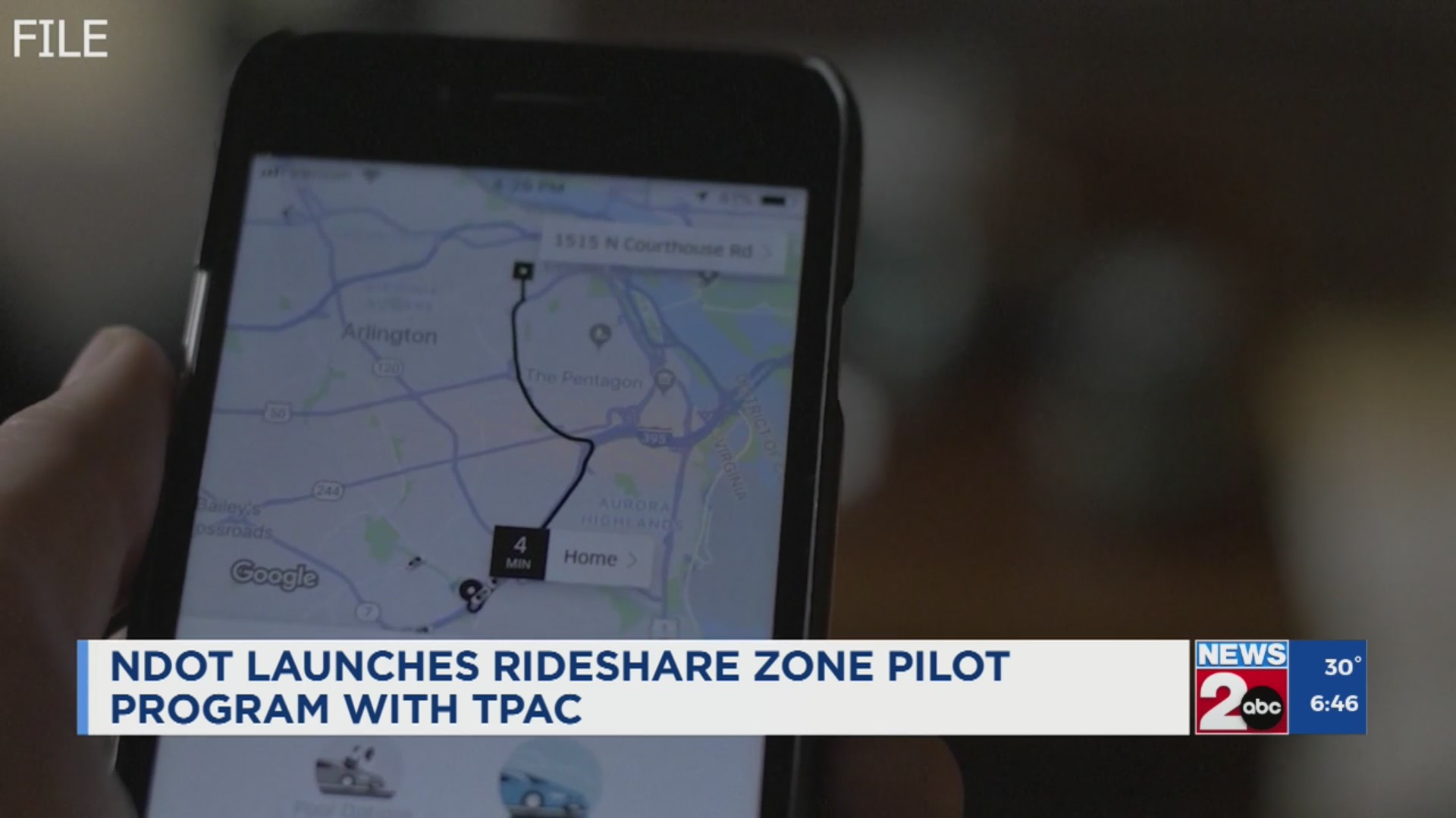 NDOT launches rideshare zone pilot program with TPAC – WKRN News 2
