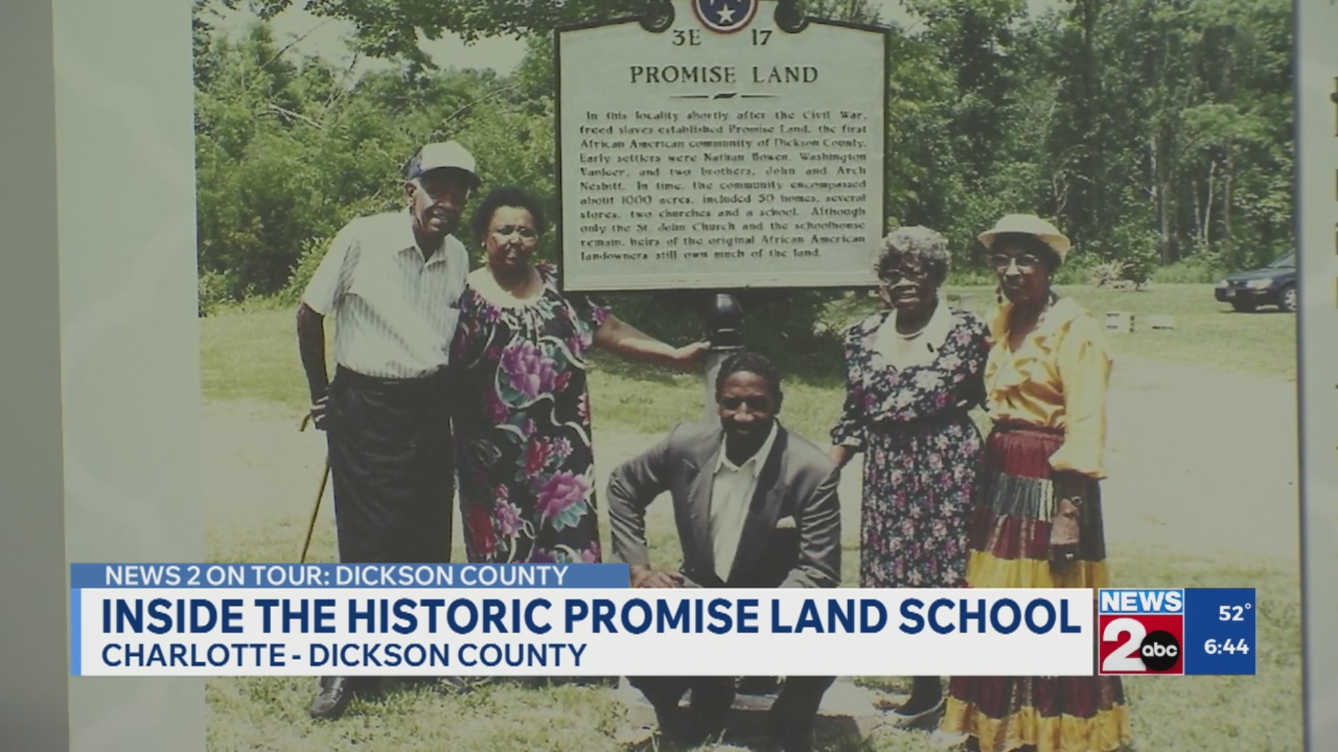Inside the historic Promise Land School in Dickson County – WKRN News 2