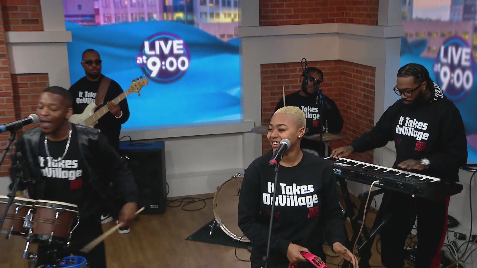 Performance: Corey Lou & Da Village perform live and share their ...