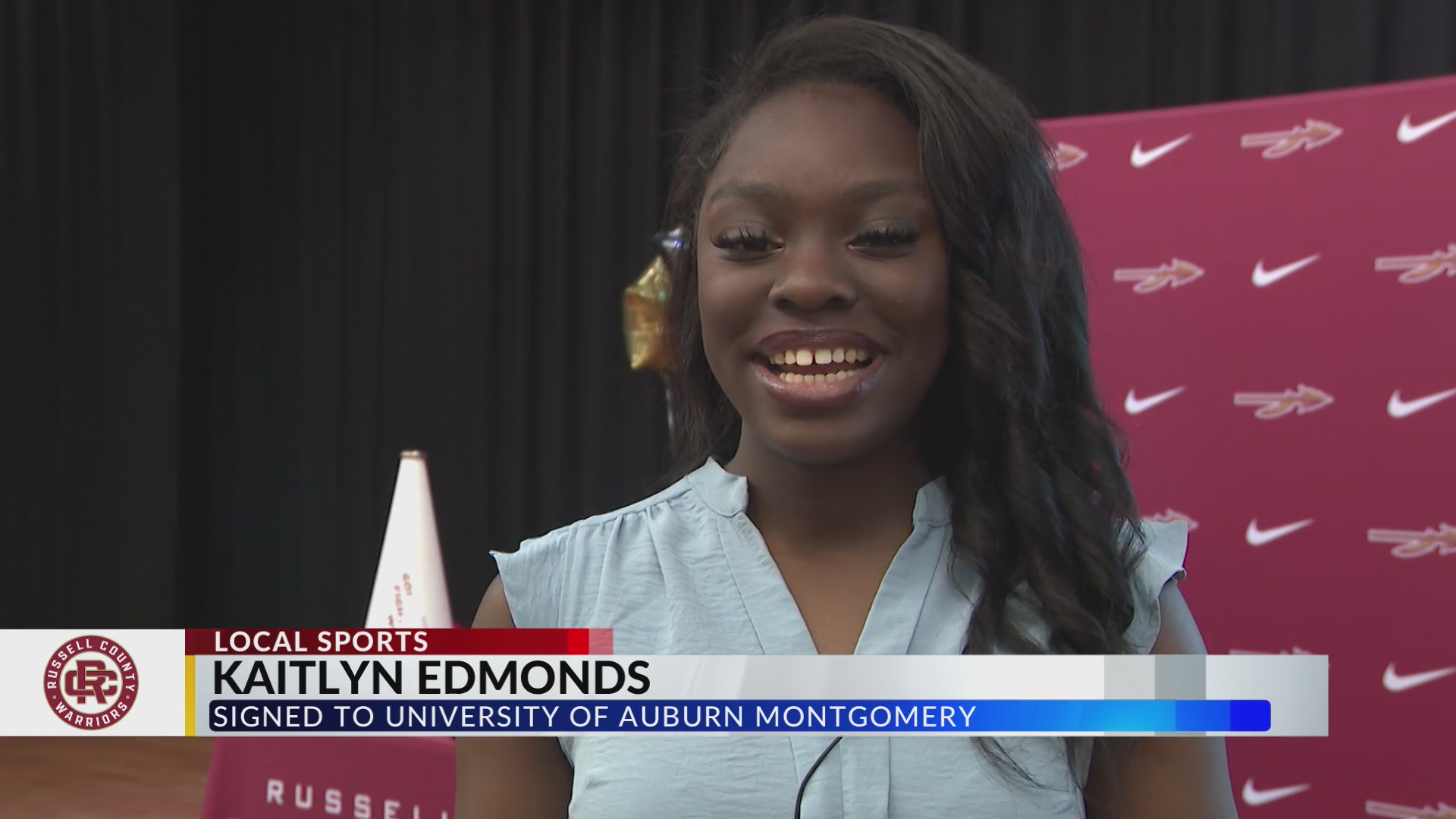 Kaitlyn Edmonds signing – WRBL