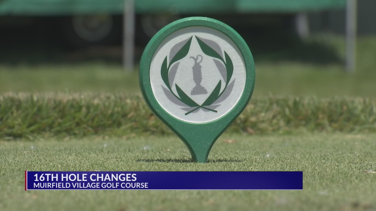 Golfers will face a different 16th hole at this year’s Memorial ...