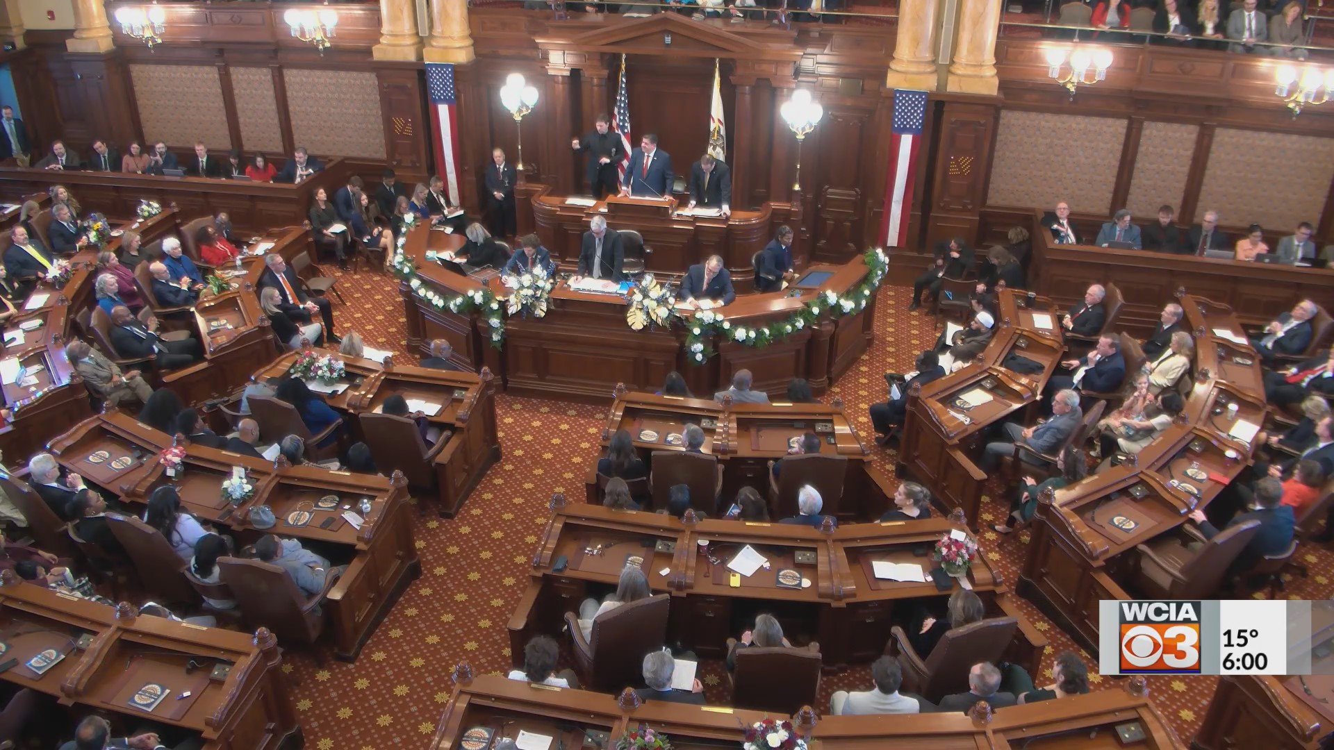 Legislators inaugurated for 104th Illinois General Assembly – WCIA.com