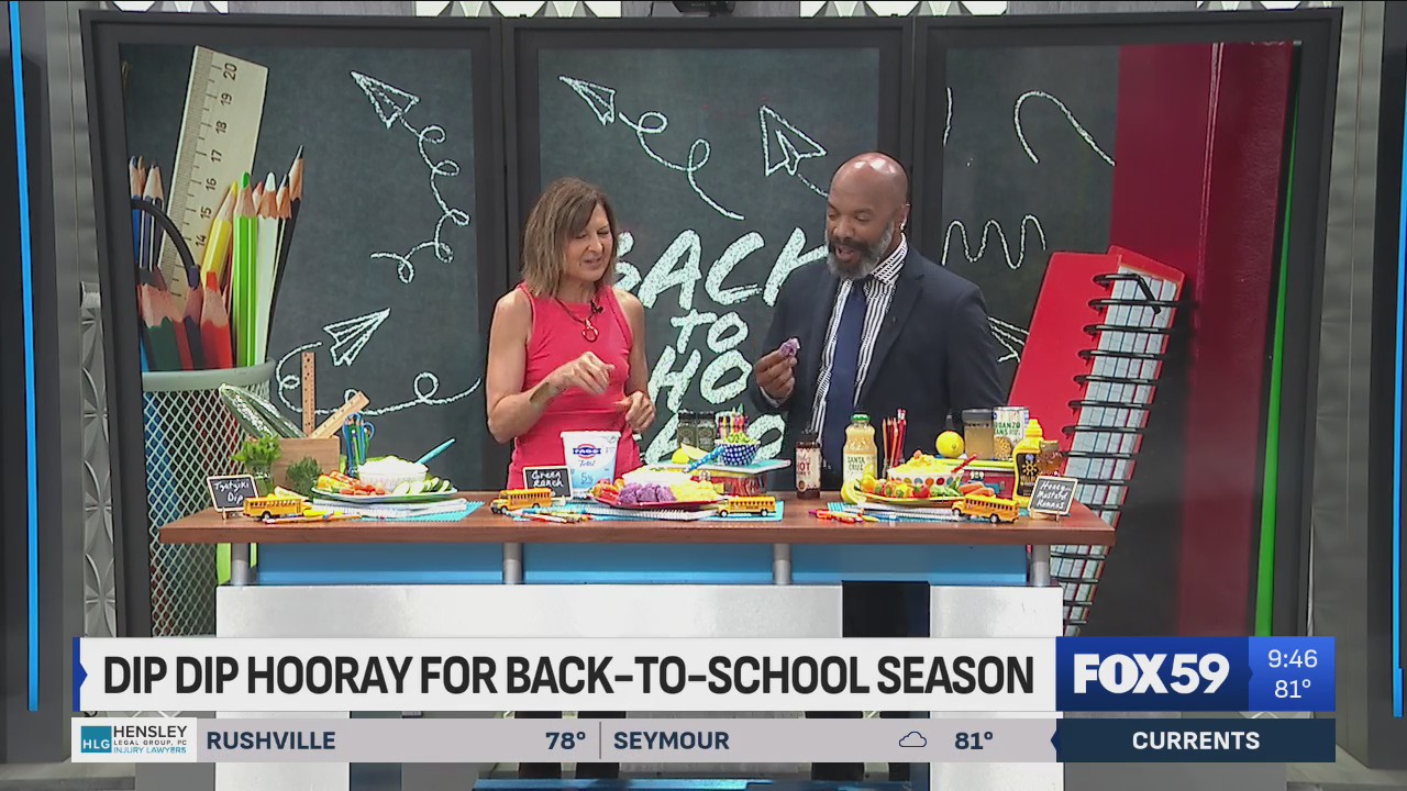 Dip Dip Hooray for Back-To-School season – Fox 59