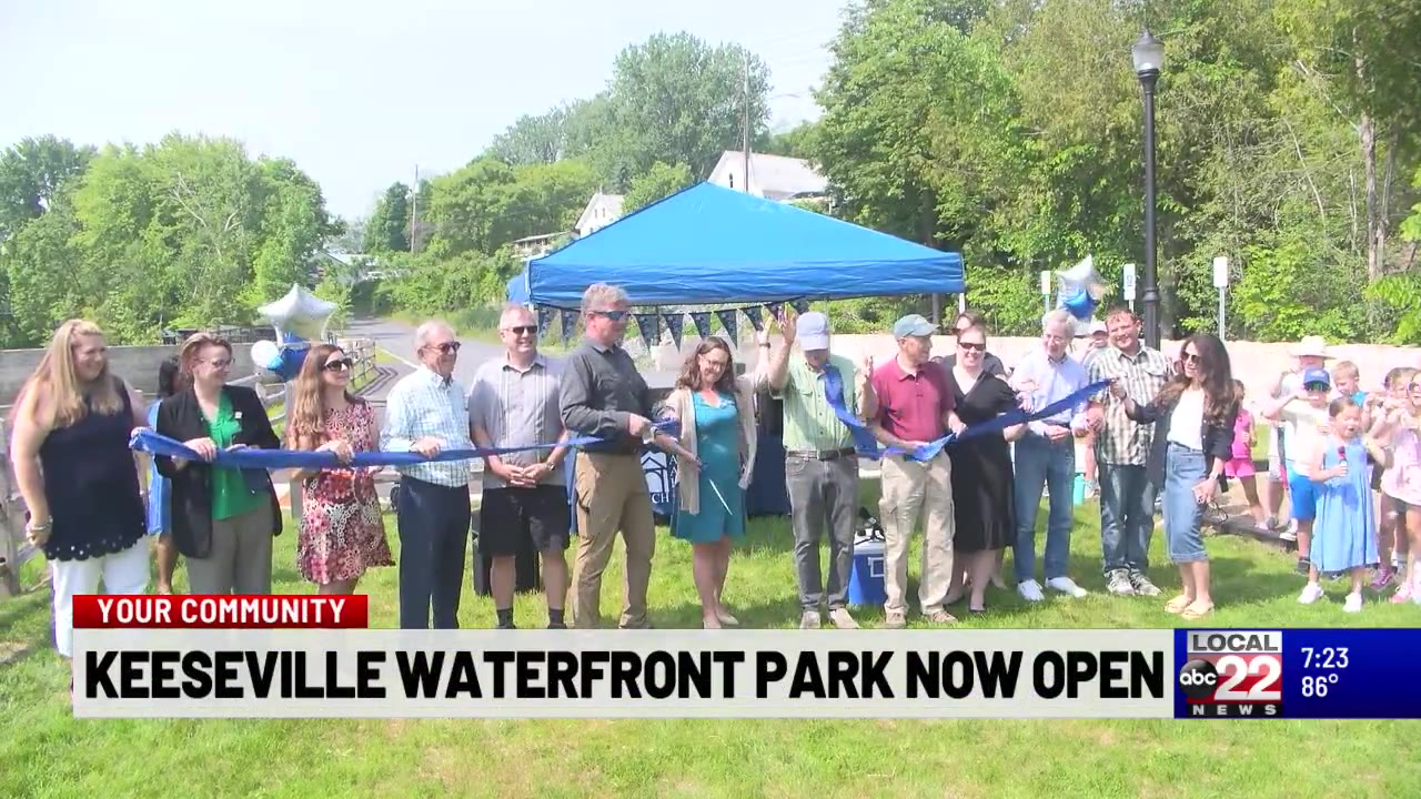 Keeseville opens new waterfront park in ceremony – ABC22 & FOX44