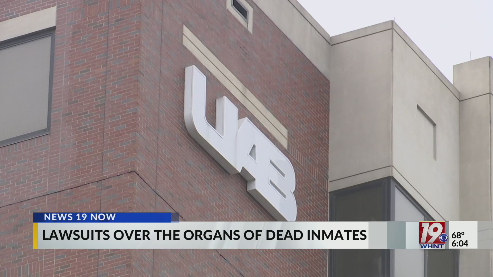 Lawsuit Filed Over Organs From Dead Inmates | April 19, 2024 | News 19 ...