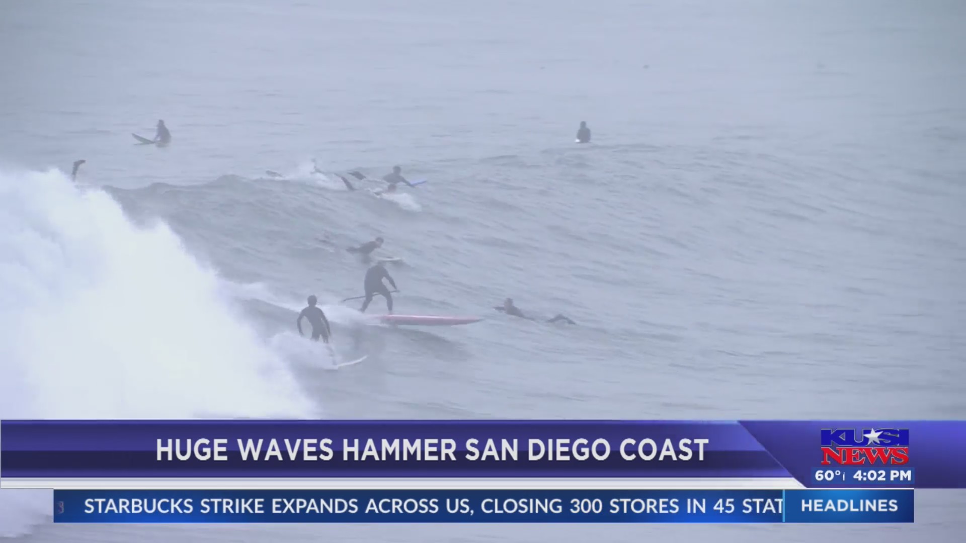 Huge waves hammer San Diego coast – FOX 5 San Diego & KUSI News
