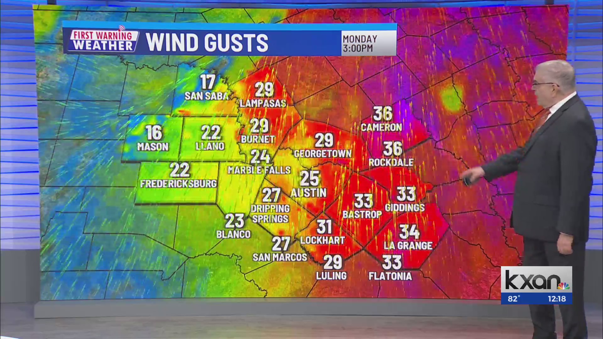 KXAN First Warning Weather Forecast with Rich Segal – KXAN Austin