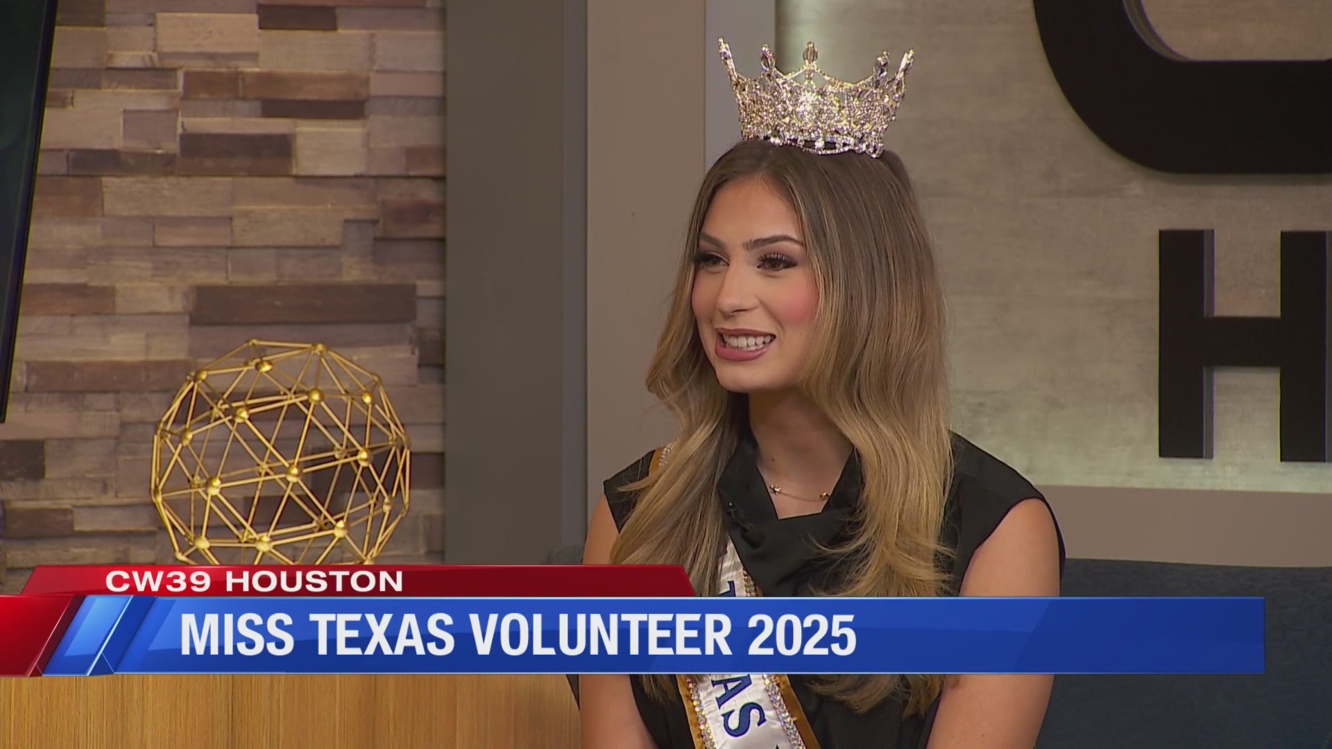 CW39 talks with Miss Texas Volunteer America 2025 – CW39 Houston