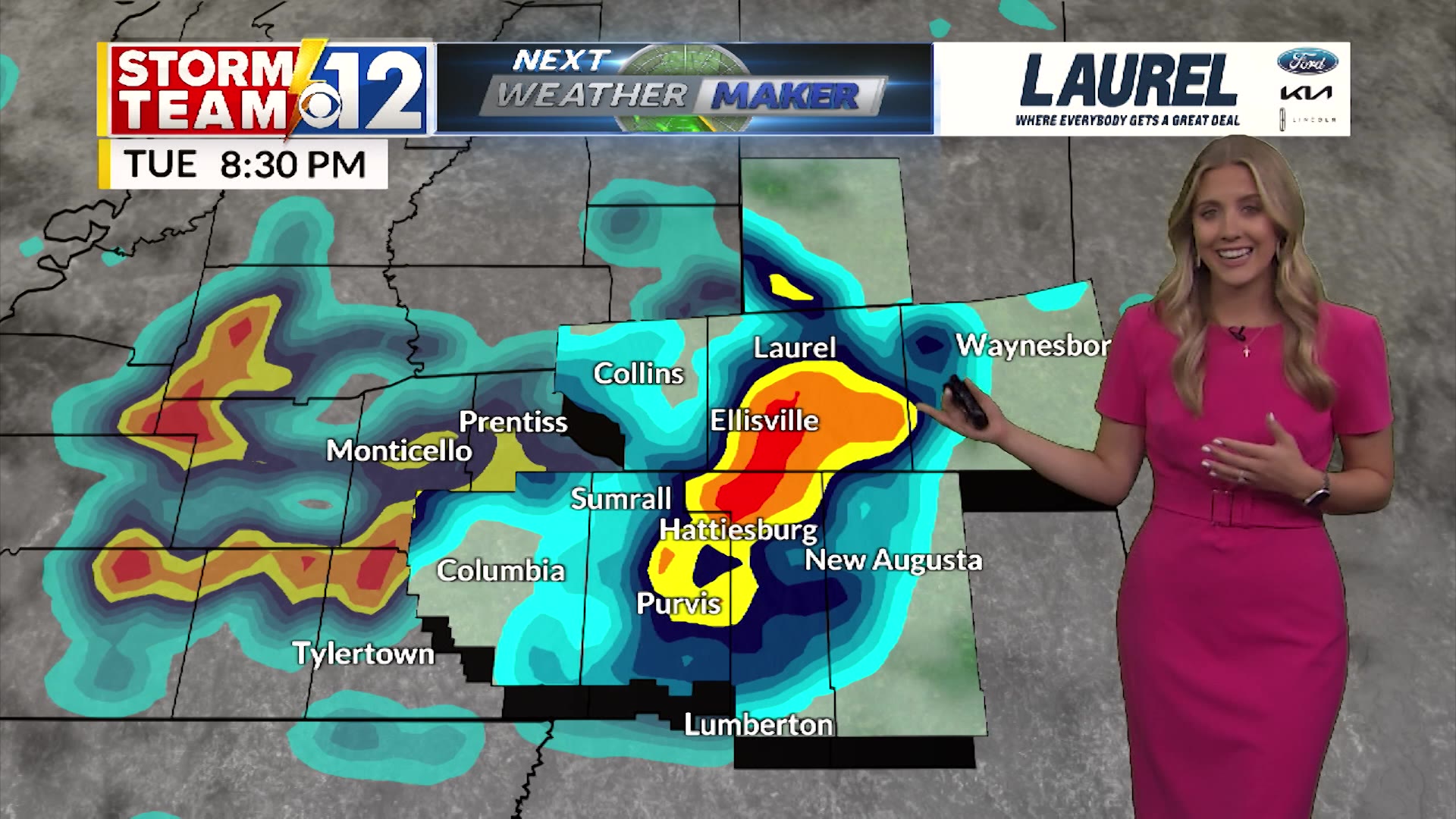 WHLT Tuesday Morning Weather Update-4/22 – WJTV