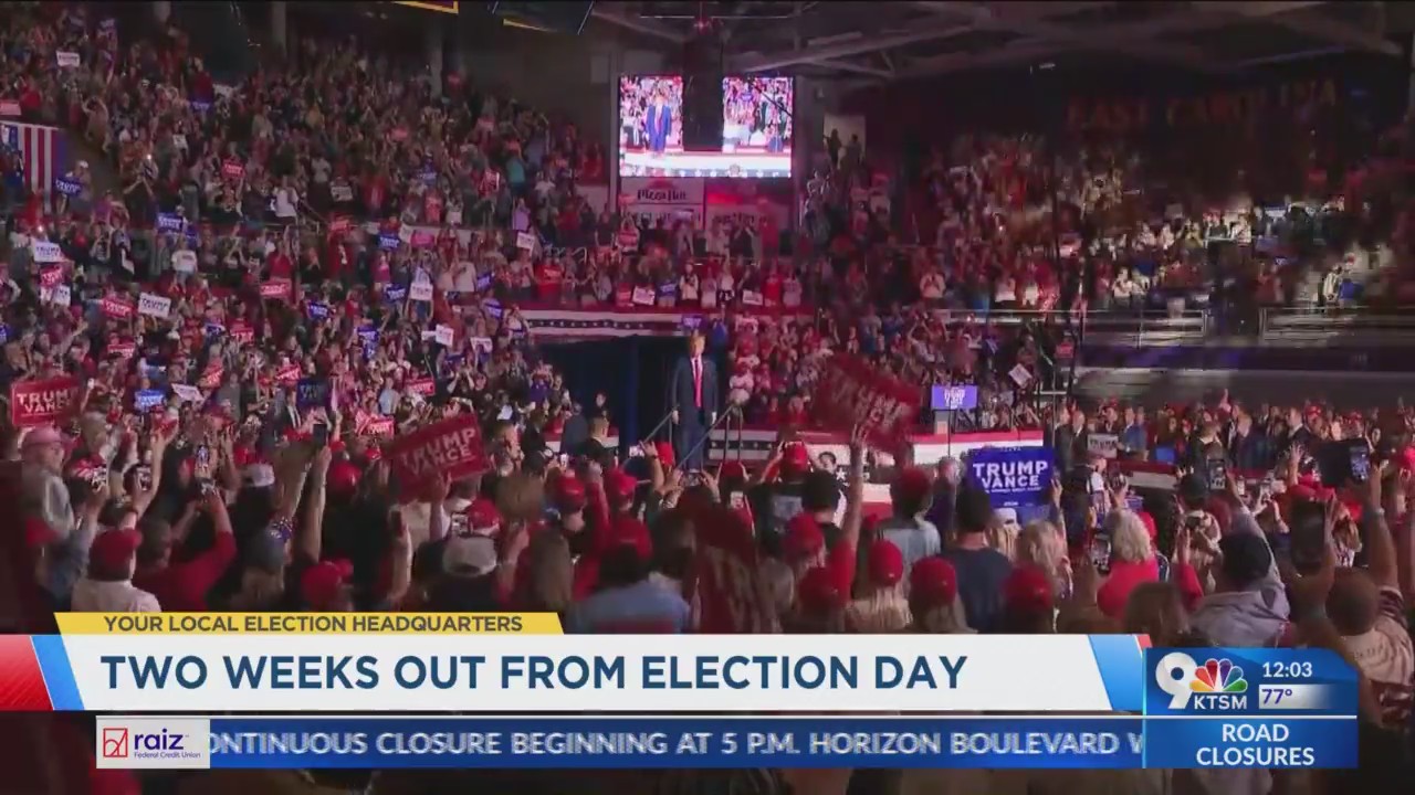 The latest on the race for the White House – KTSM 9 News