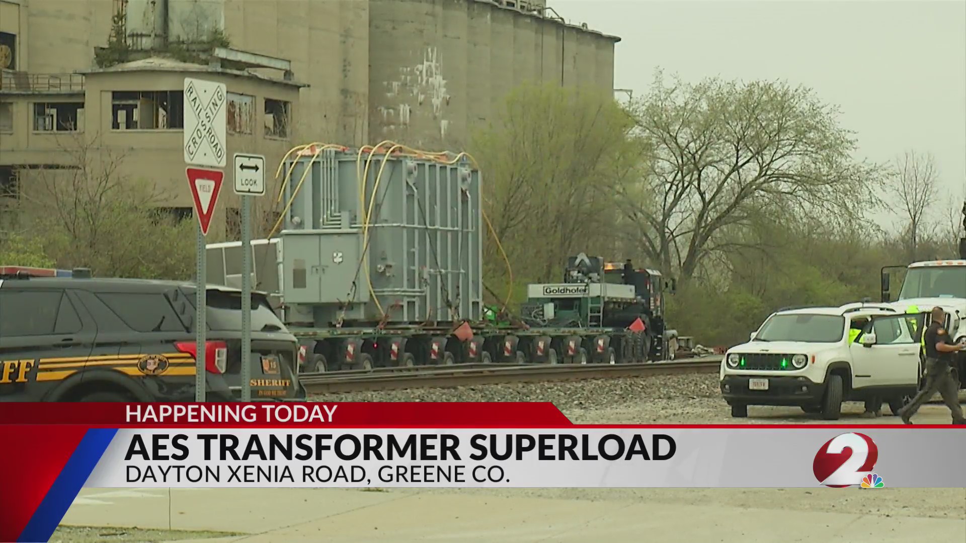 AES Ohio transformer superload makes its way through Greene County ...