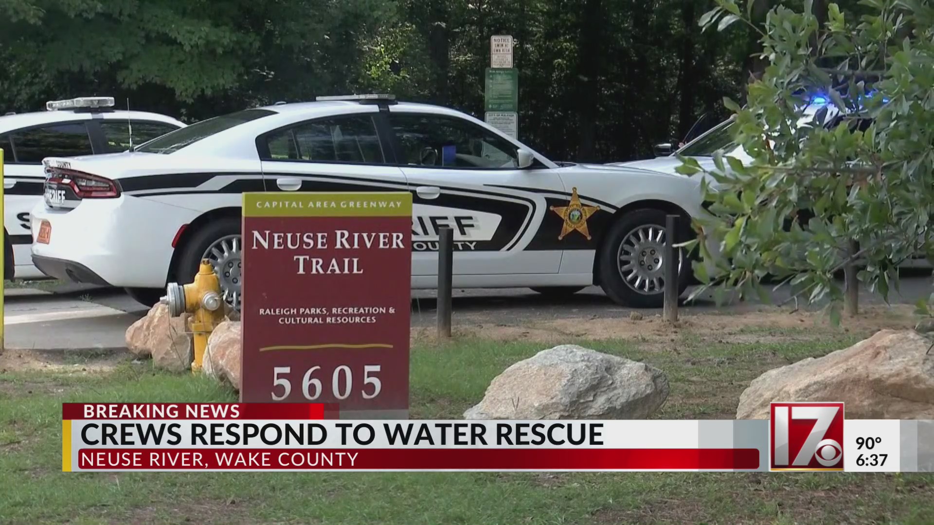 Water rescue call at Neuse River near Raleigh Beach – CBS17.com