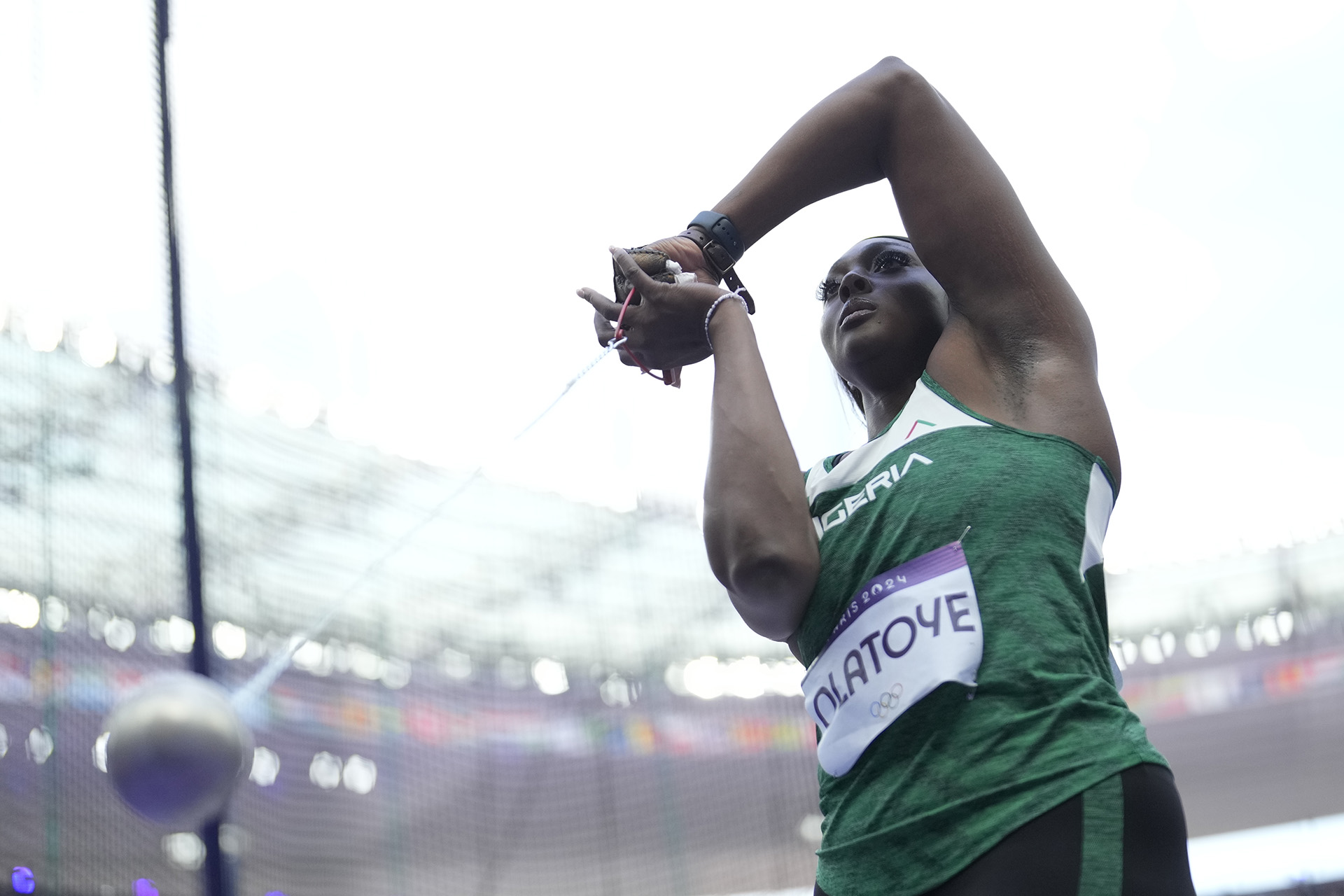 Dublin Coffman grad Oyesade Olatoye throws for Nigeria at Paris Games – NBC4 WCMH-TV