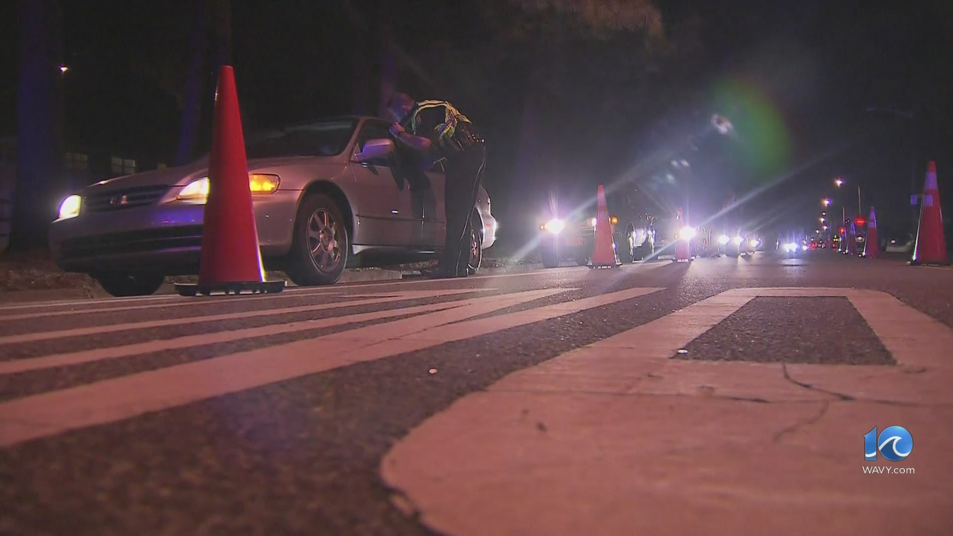 James City County Police set up DUI checkpoints – WAVY.com