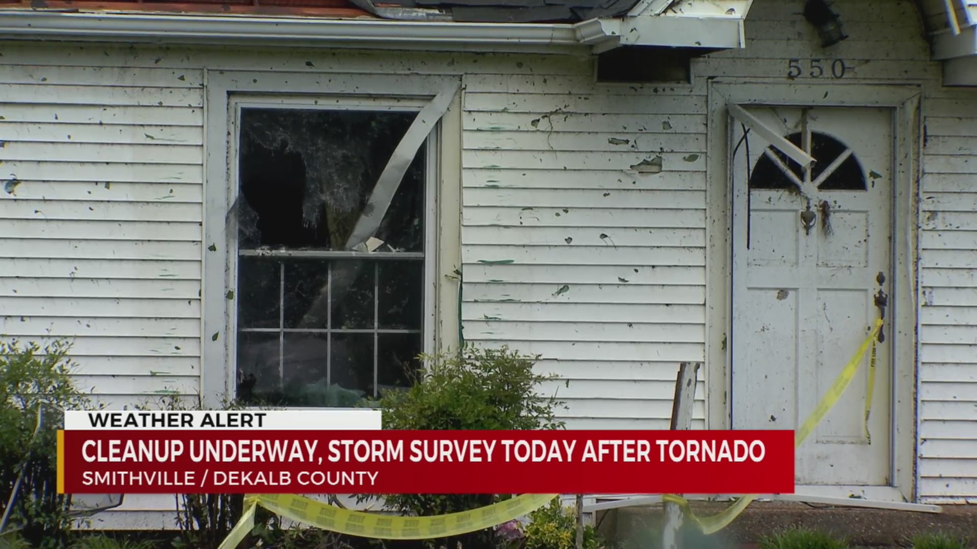 Cleanup Underway Storm Survey After Tornado In Dekalb County Wkrn News 2