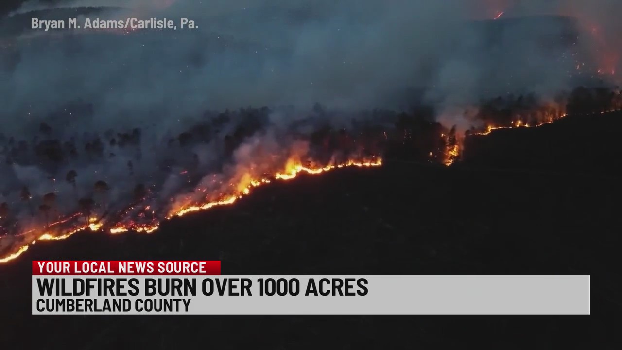 Thompson Hollow fire spreads to 1,150 acres in Cumberland County – 28/ ...