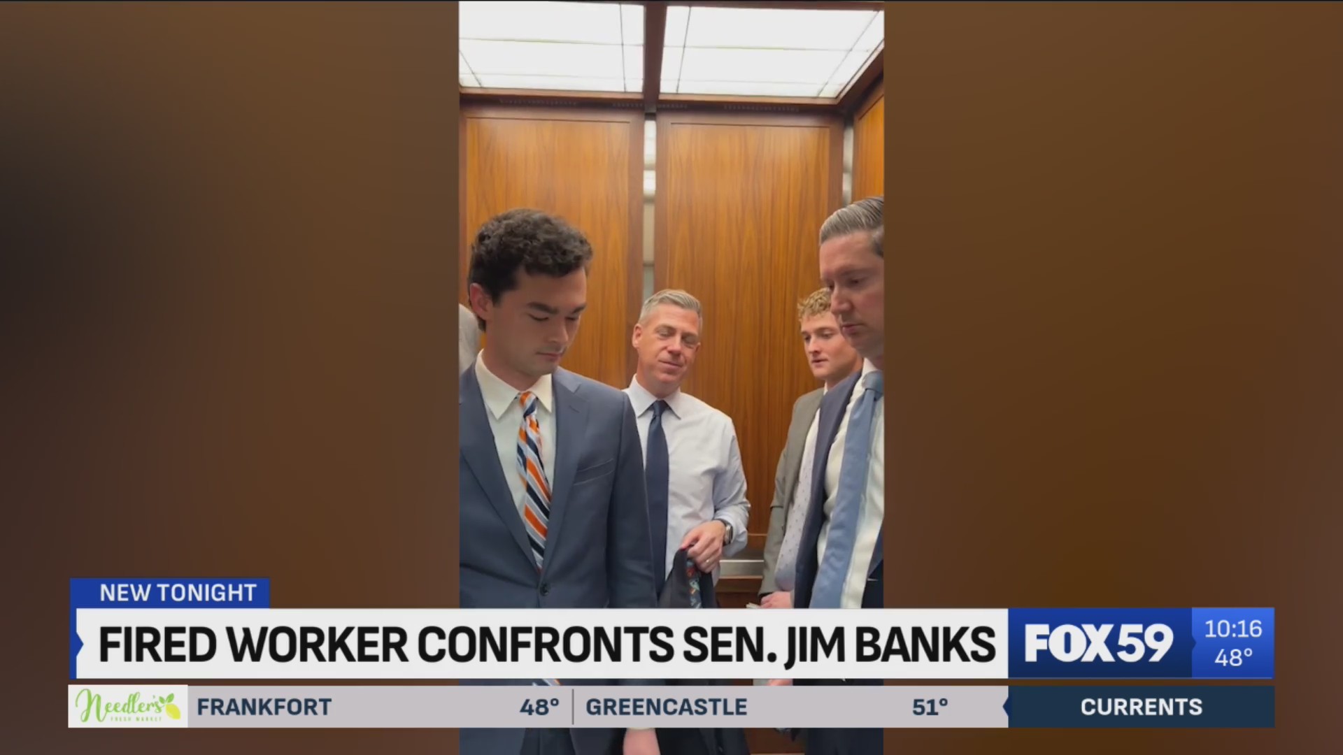 Senator Jim Banks tells fired federal worker he ‘probably deserved it ...