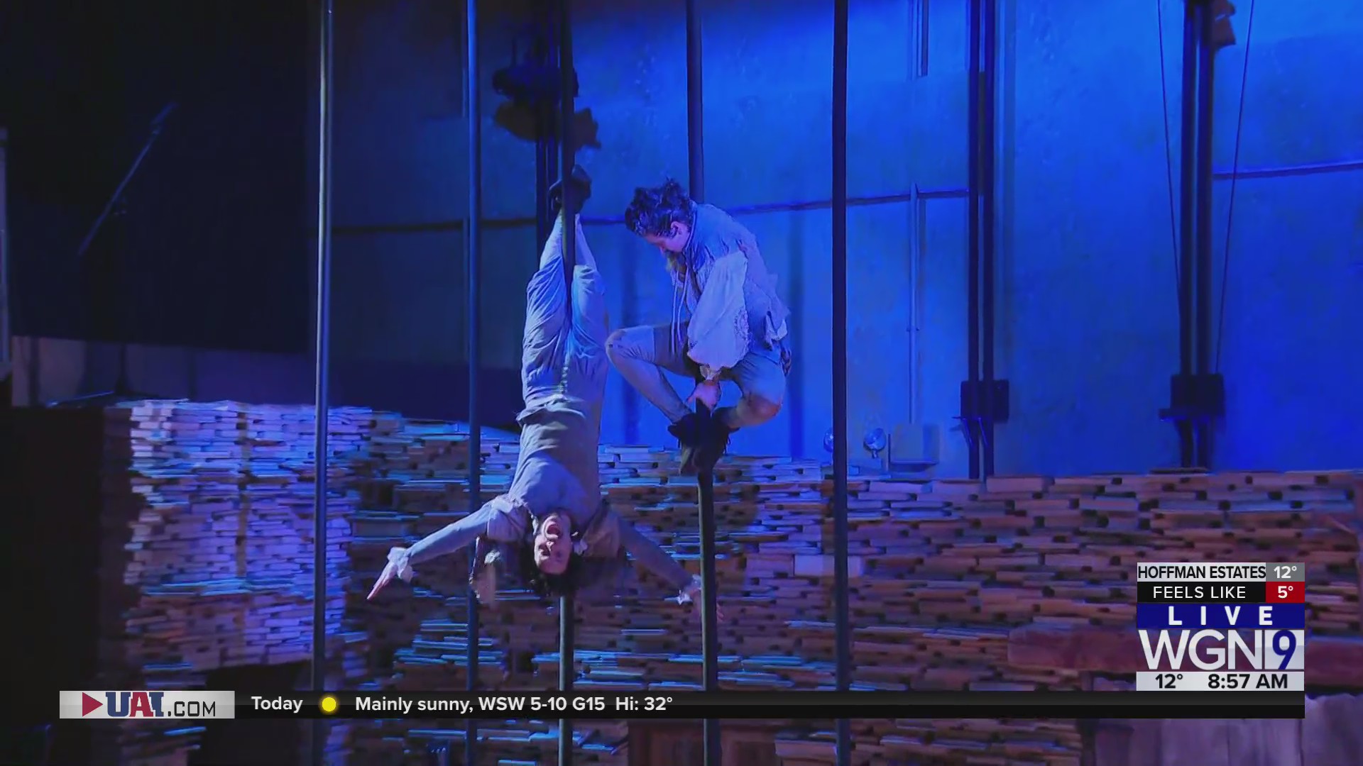 Around Town – Circus Quixote – WGN-TV