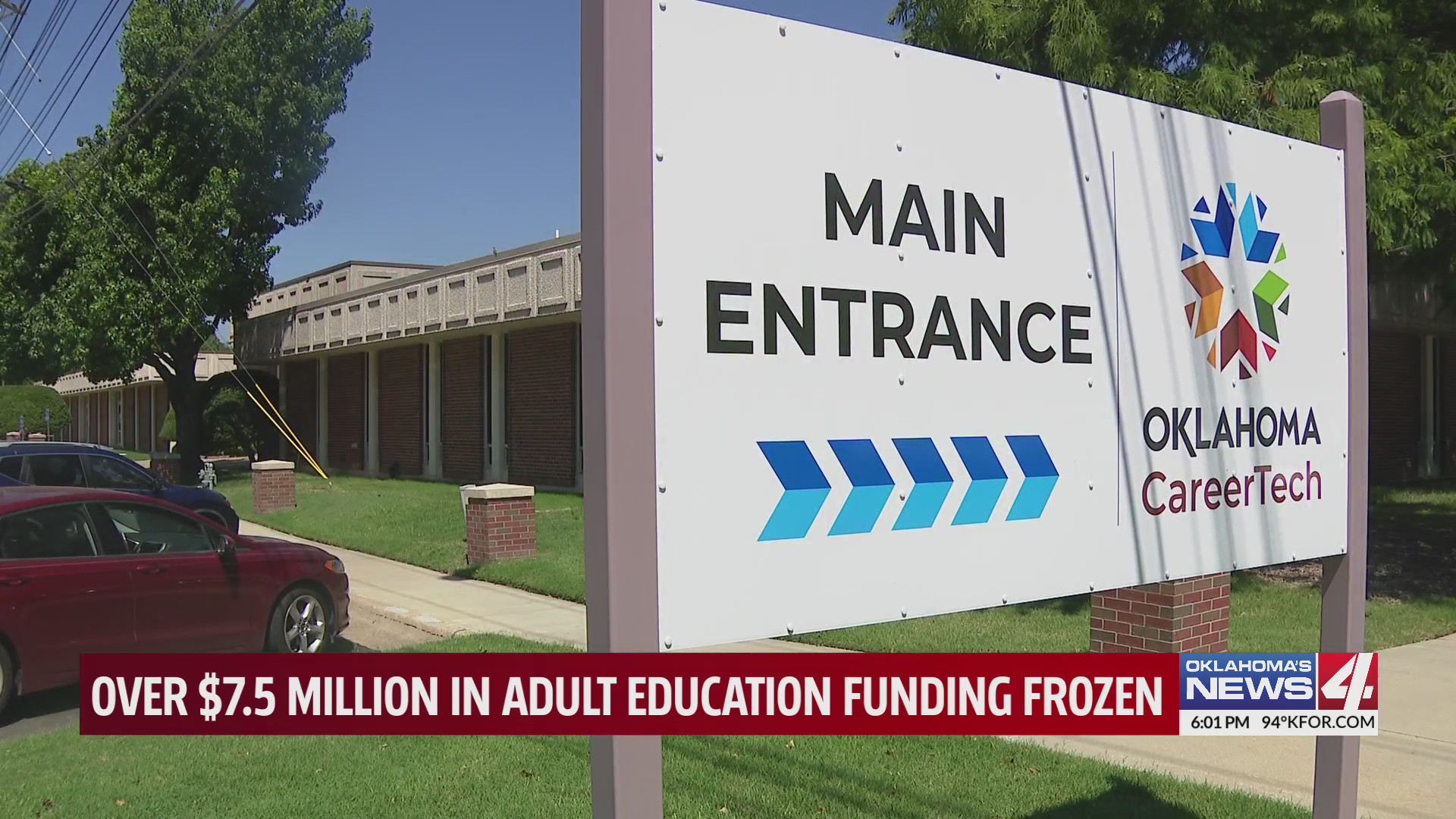 Over $7.5 million in adult education funding frozen – KFOR.com Oklahoma ...