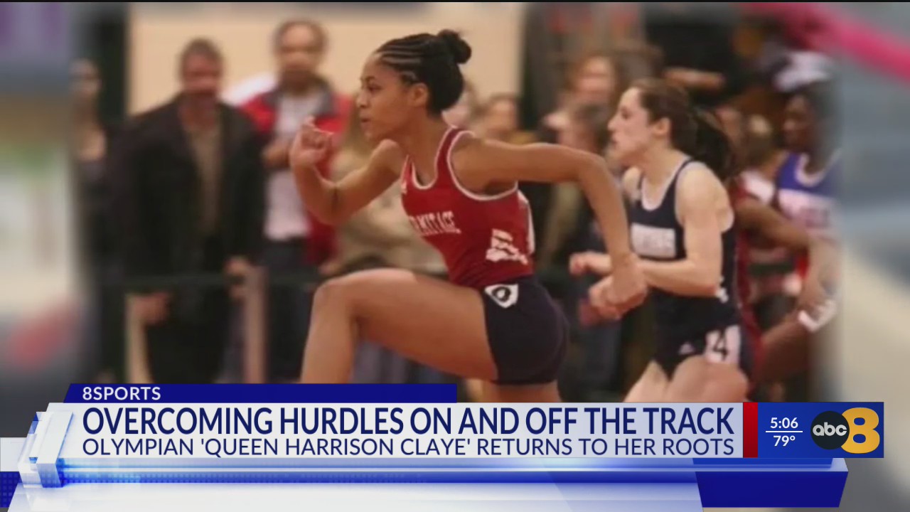 Olympic hurdler Queen Harrison Claye returns to roots for ‘Queen Track ...