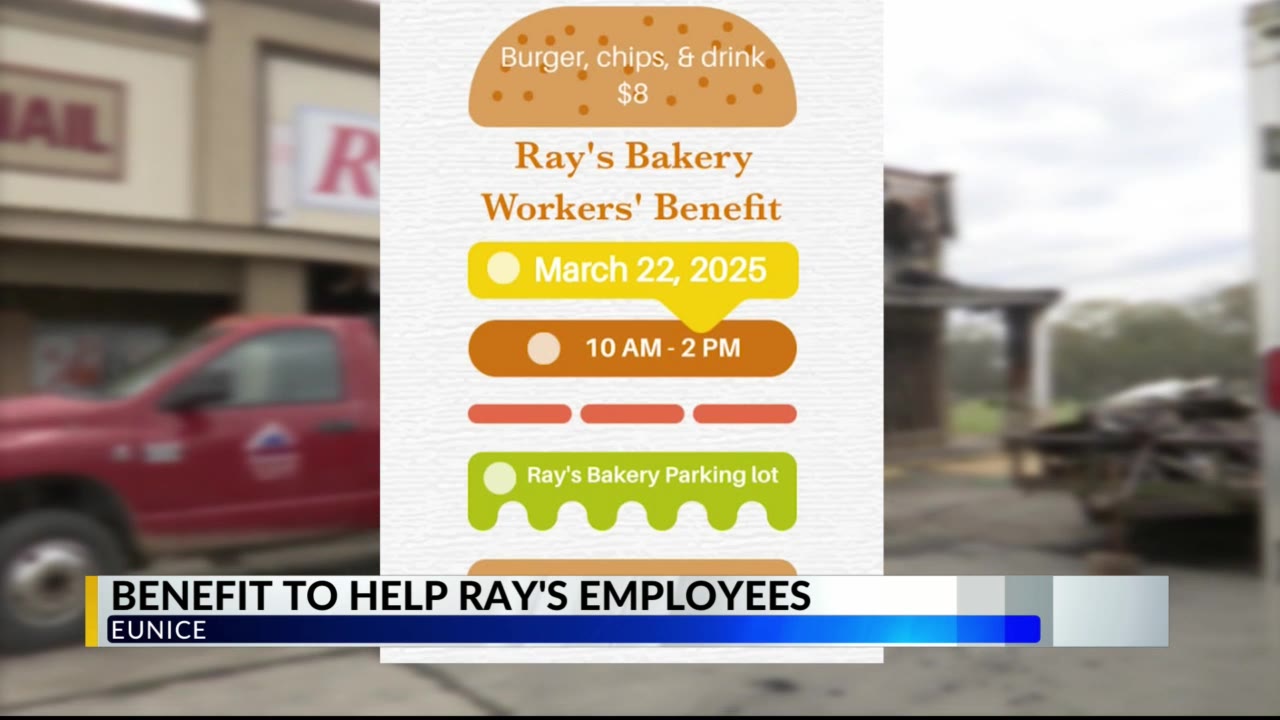 Eunice community supports Ray’s Bakery staff after fire tragedy – KLFY.com