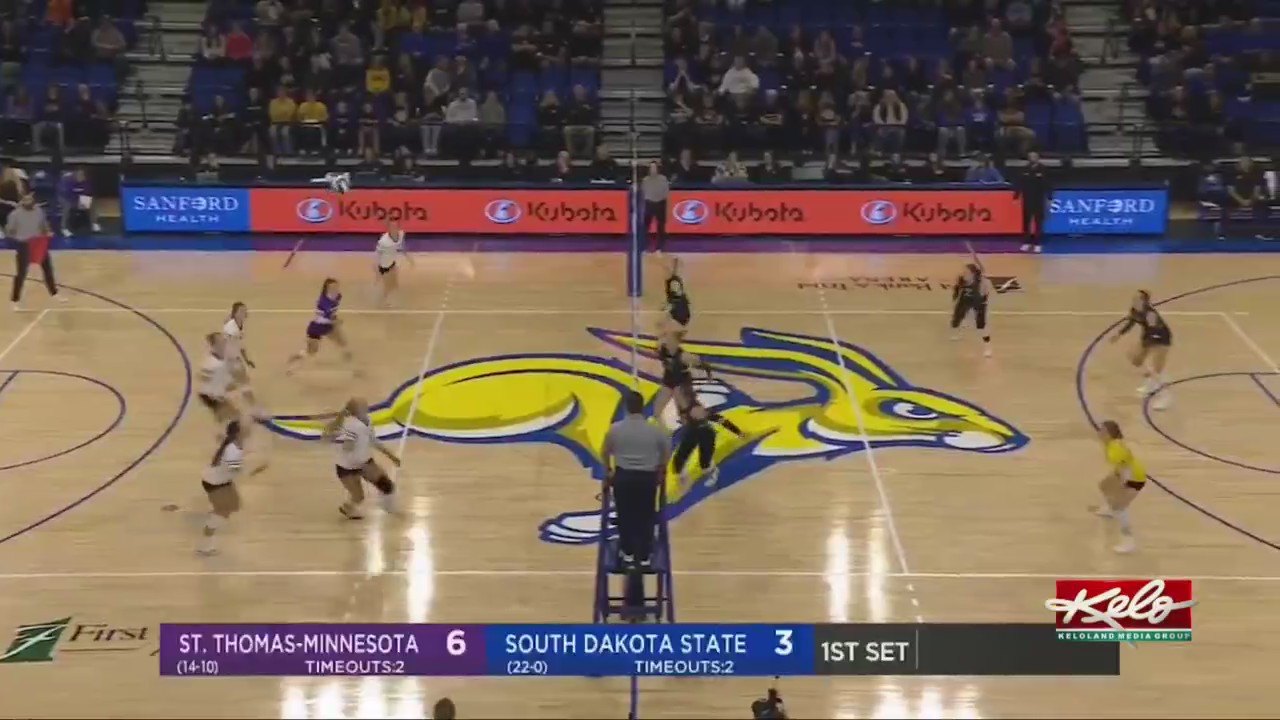 St. Thomas clips SDSU, Jacks suffer first loss – KELOLAND.com