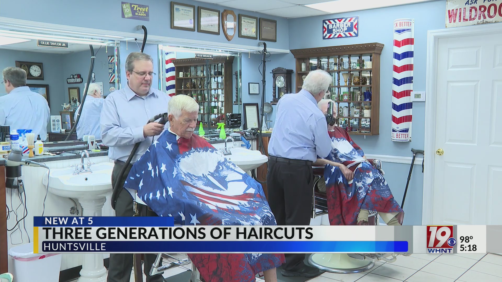 Three Generations of Haircuts | August 29, 2024 | News 19 at 5 p.m ...