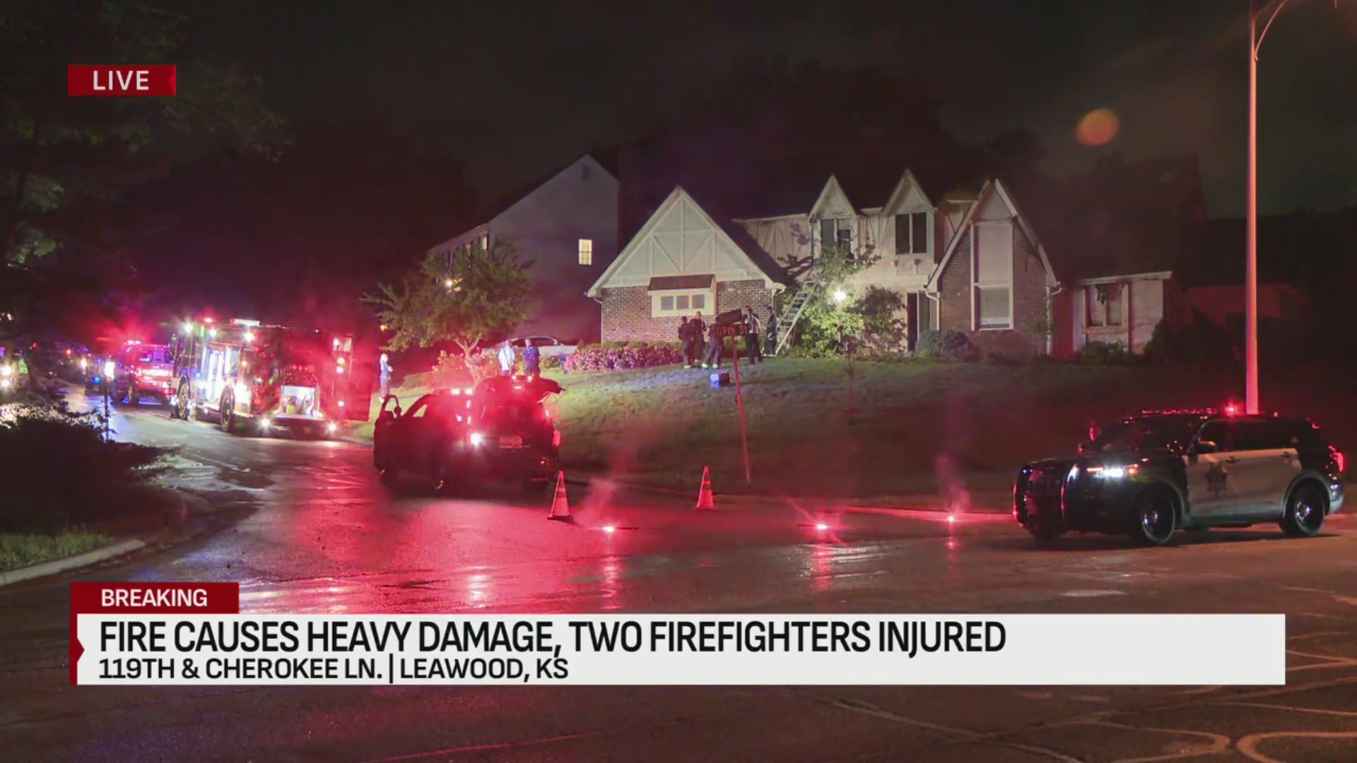 House heavily damaged in Leawood fire – FOX 4 Kansas City WDAF-TV ...