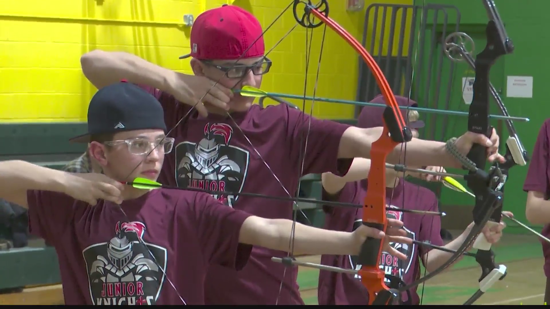 Archery students have their eye on the prize as they prepare for the ...