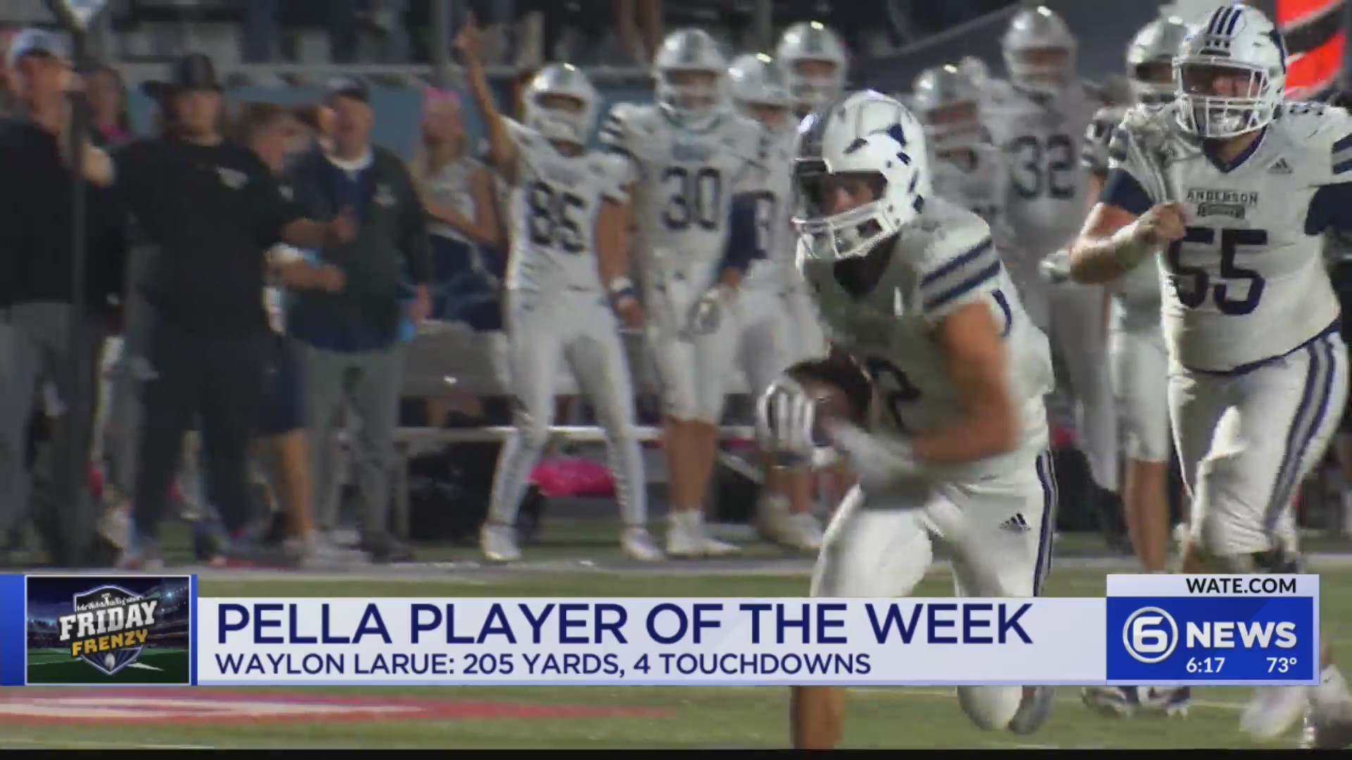 Pella Player of the Week: Waylon LaRue – WATE 6 On Your Side
