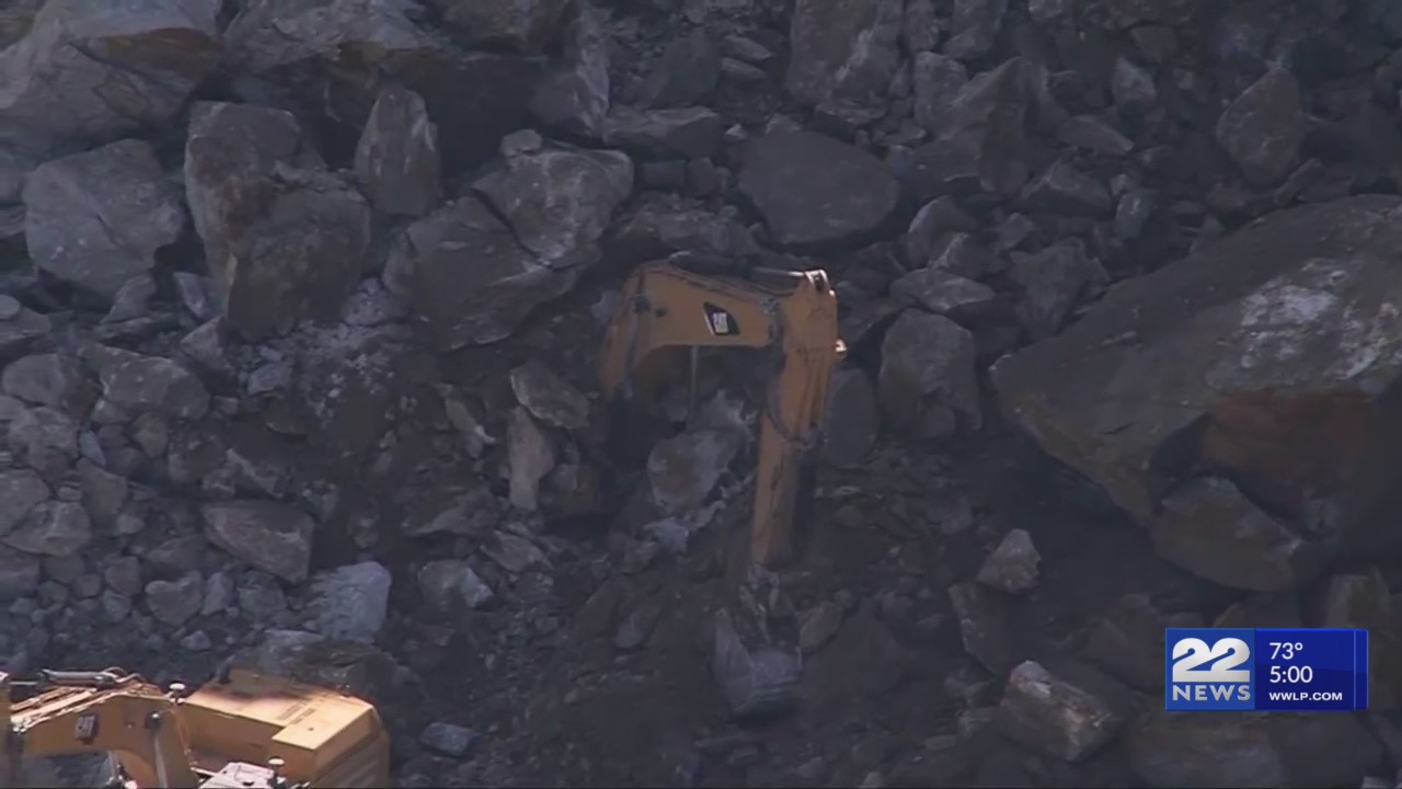 Worker dies inside excavator after rock collapse at Sterling quarry – WWLP