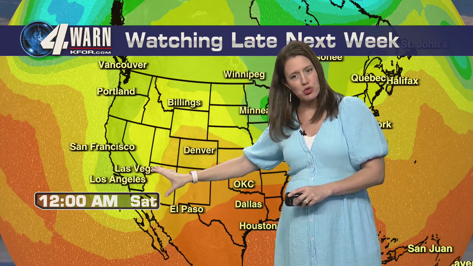 Emily Sutton details storm timing through Thursday (5/7/25 12:45PM ...