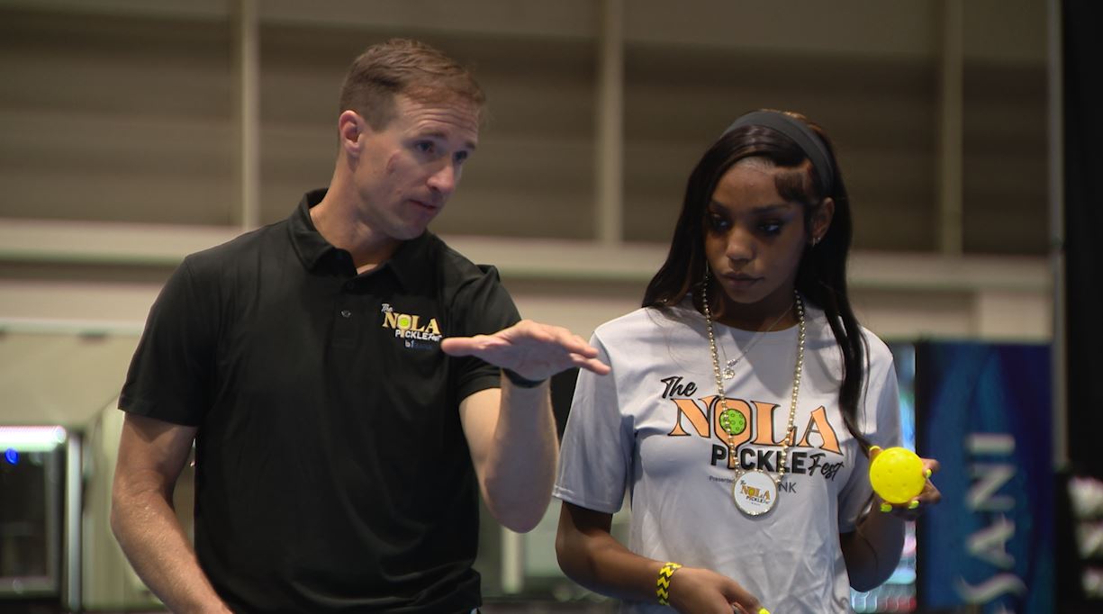 Drew Brees serves up pickleball to beloved New Orleans – KWKT – FOX 44