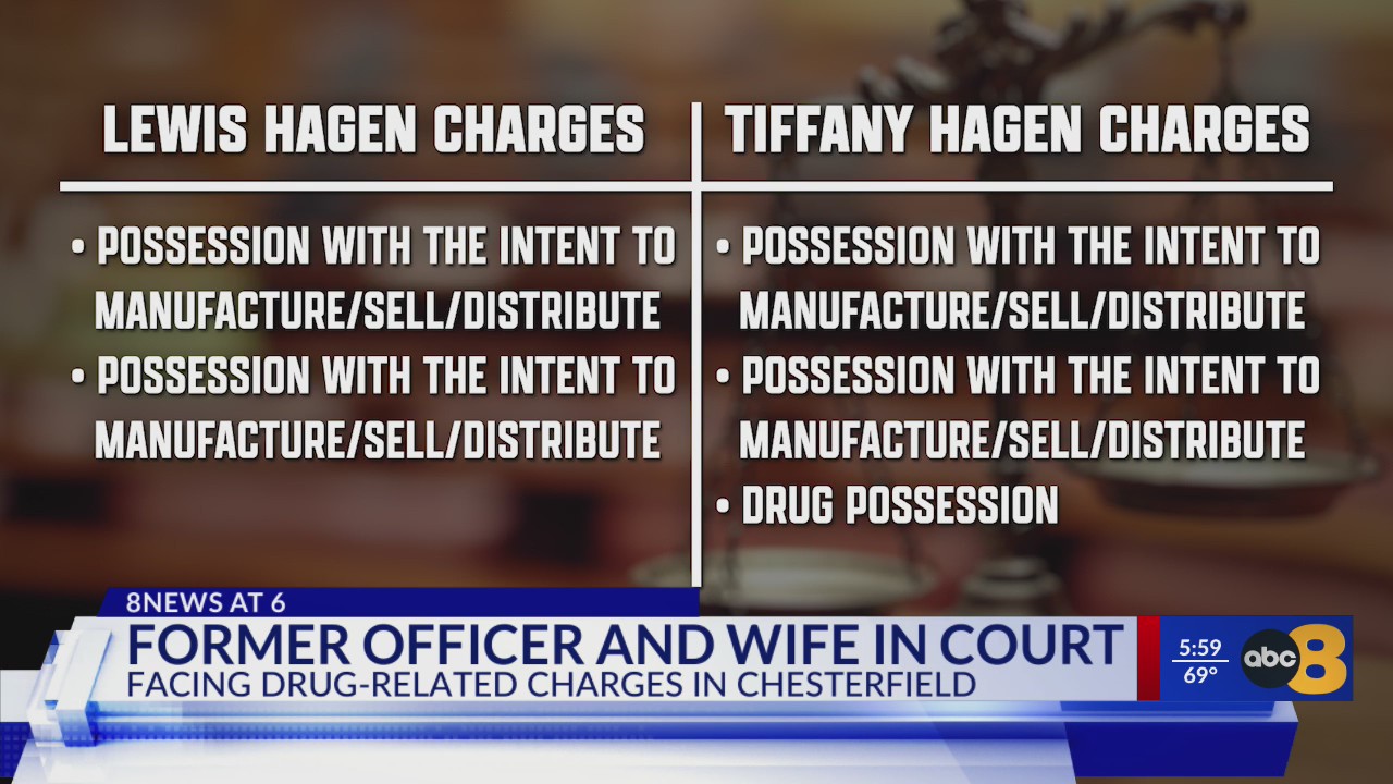 Now-former Chesterfield police officer and wife appear in court for ...