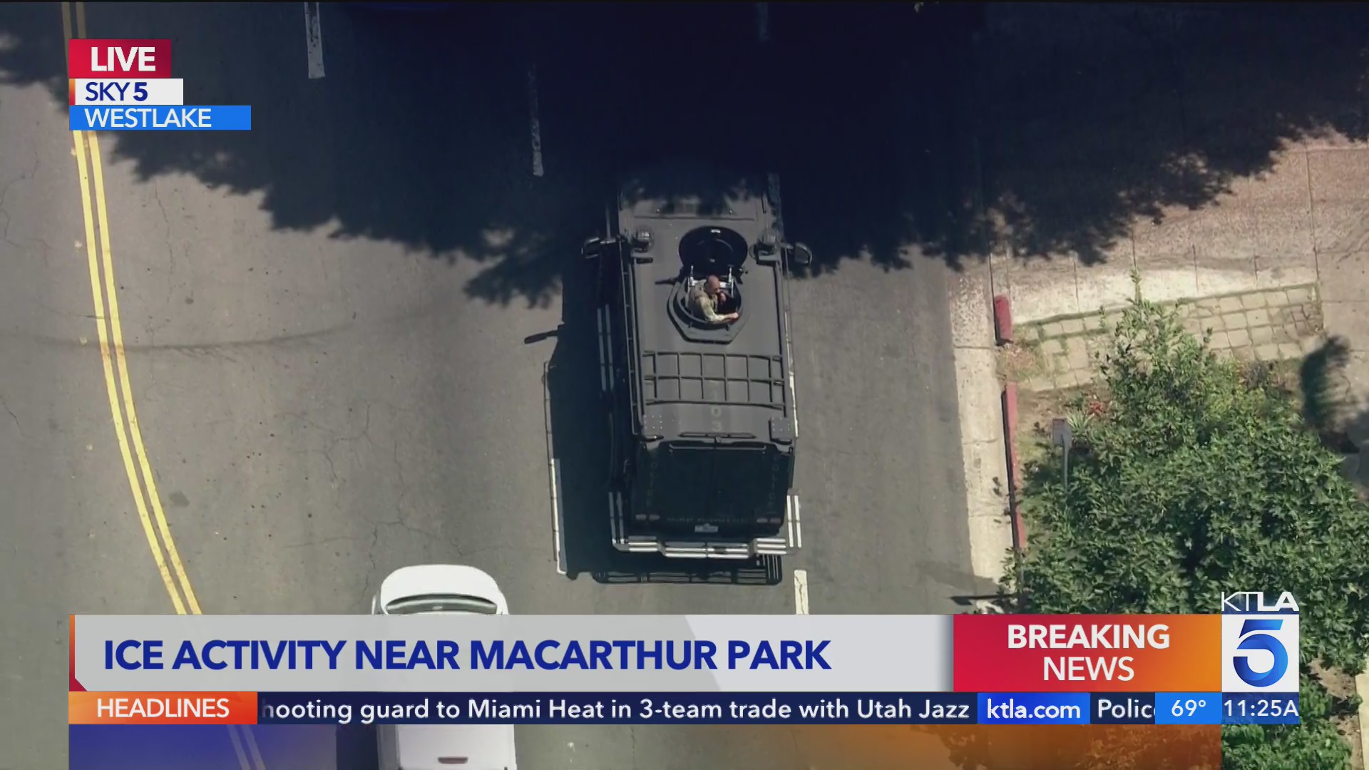 Federal agents conduct apparent raids near MacArthur Park – KTLA