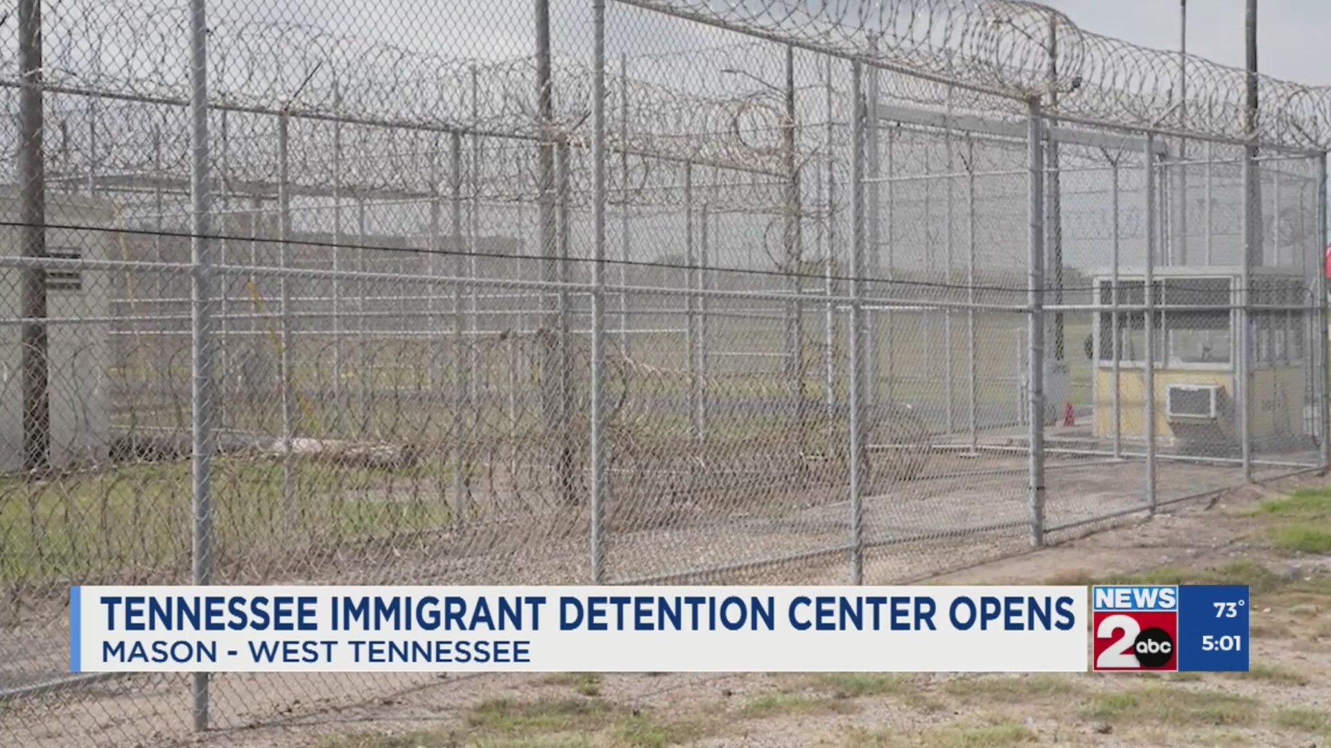 Immigration detention center opens in Mason, TN – WKRN News 2