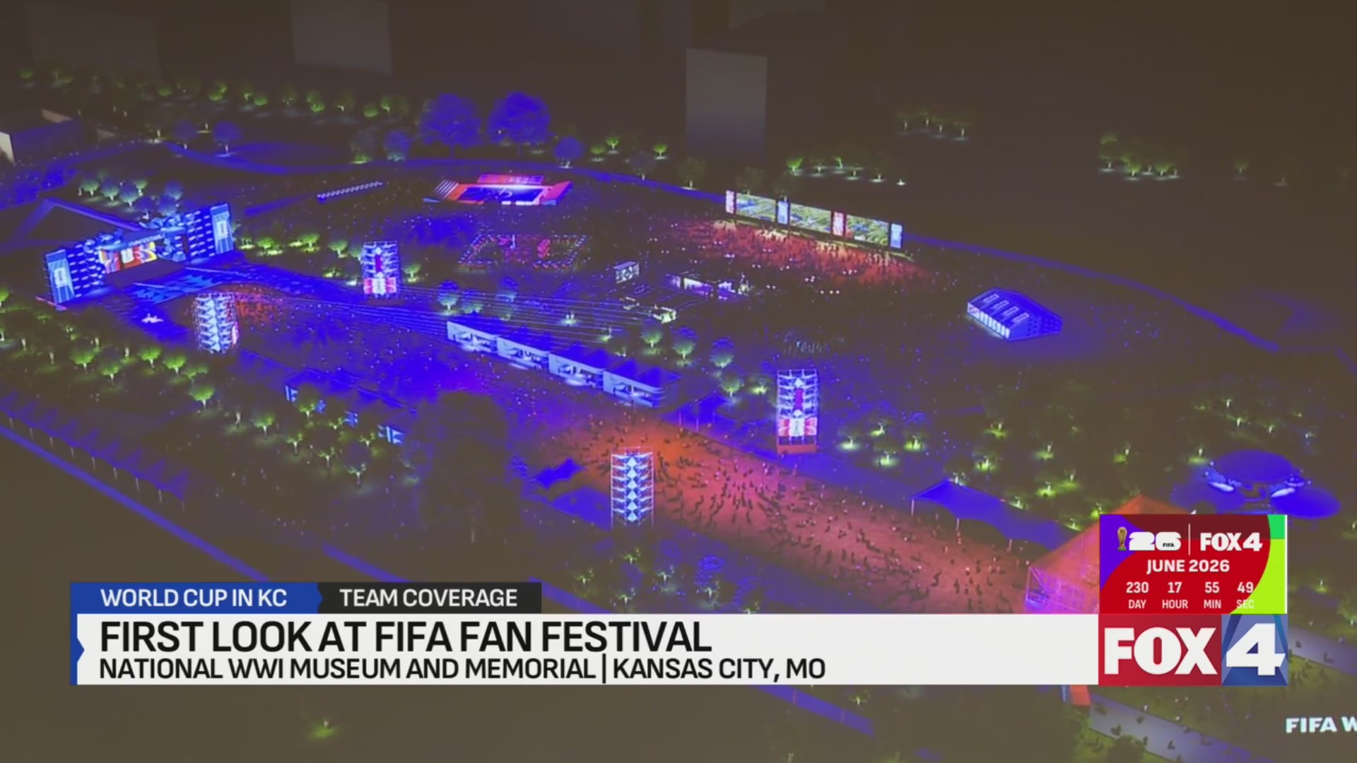 KC2026 gives first look at World Cup FIFA Fan Festival – FOX 4 Kansas ...