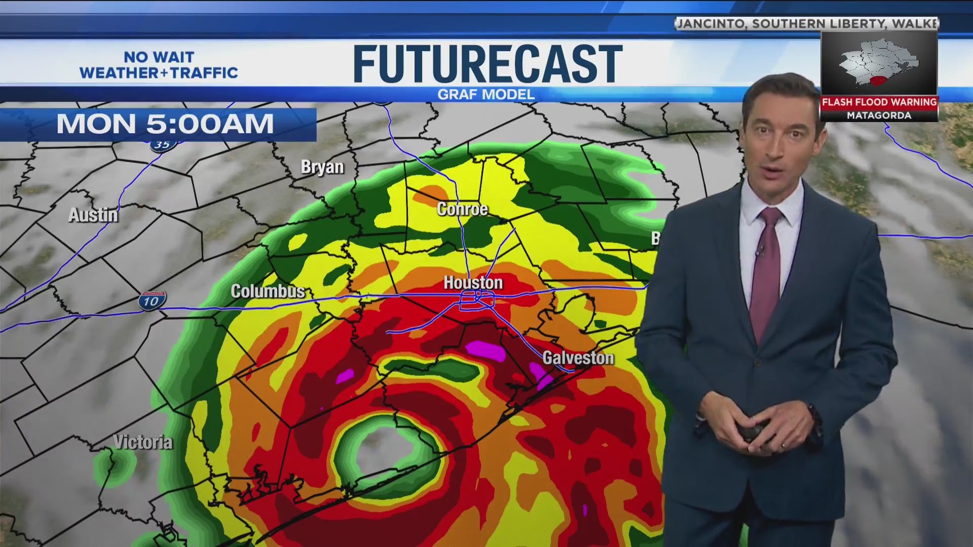 Hurricane Beryl makes landfall in Matagorda Bay – Adam Krueger | CW39 ...