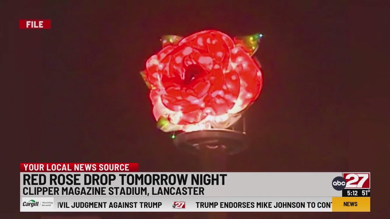 Clipper Magazine Stadium hosts Red Rose Drop for New Year’s Eve ...