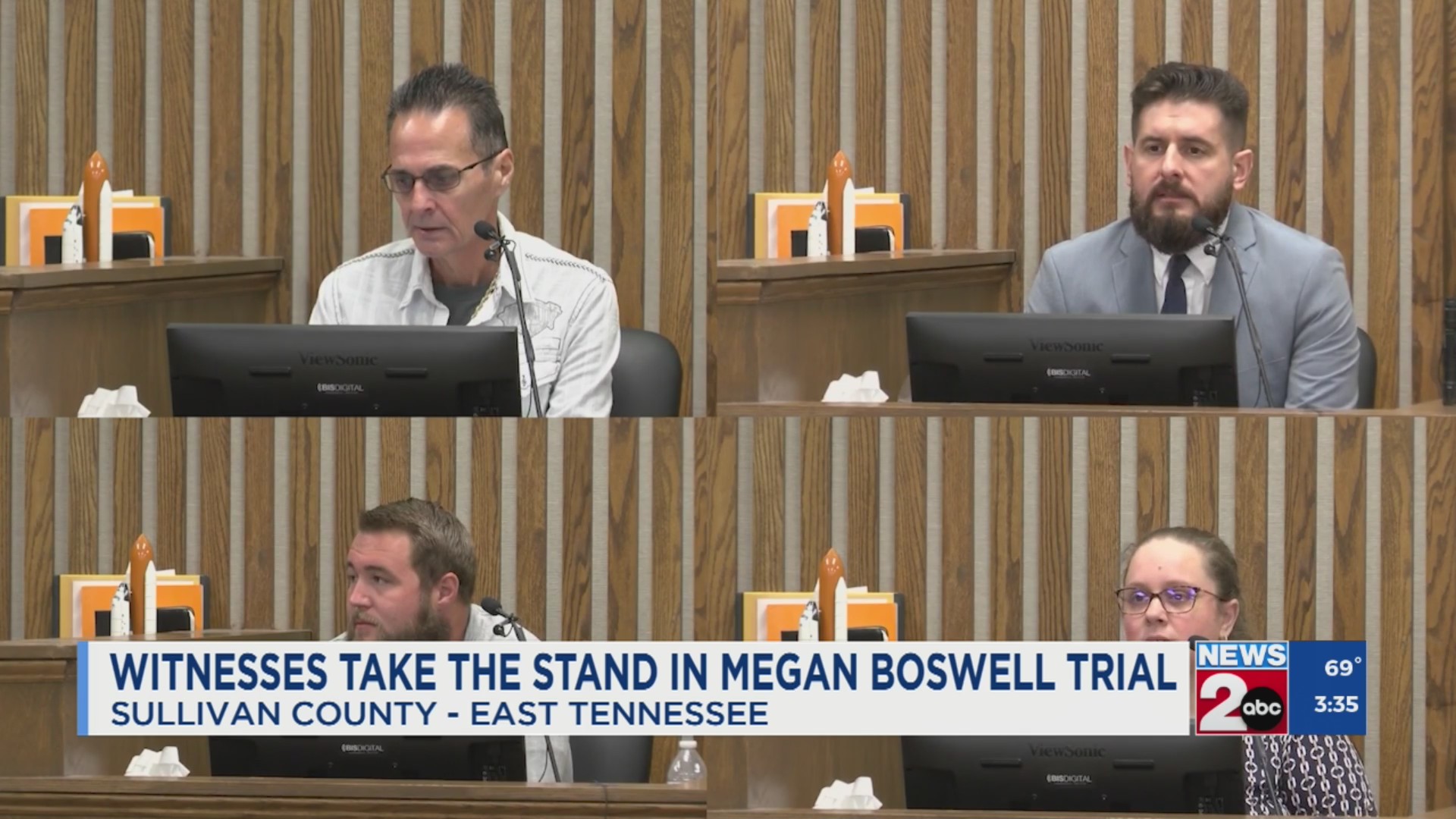 Witnesses take the stand in Megan Boswell trial – WKRN News 2