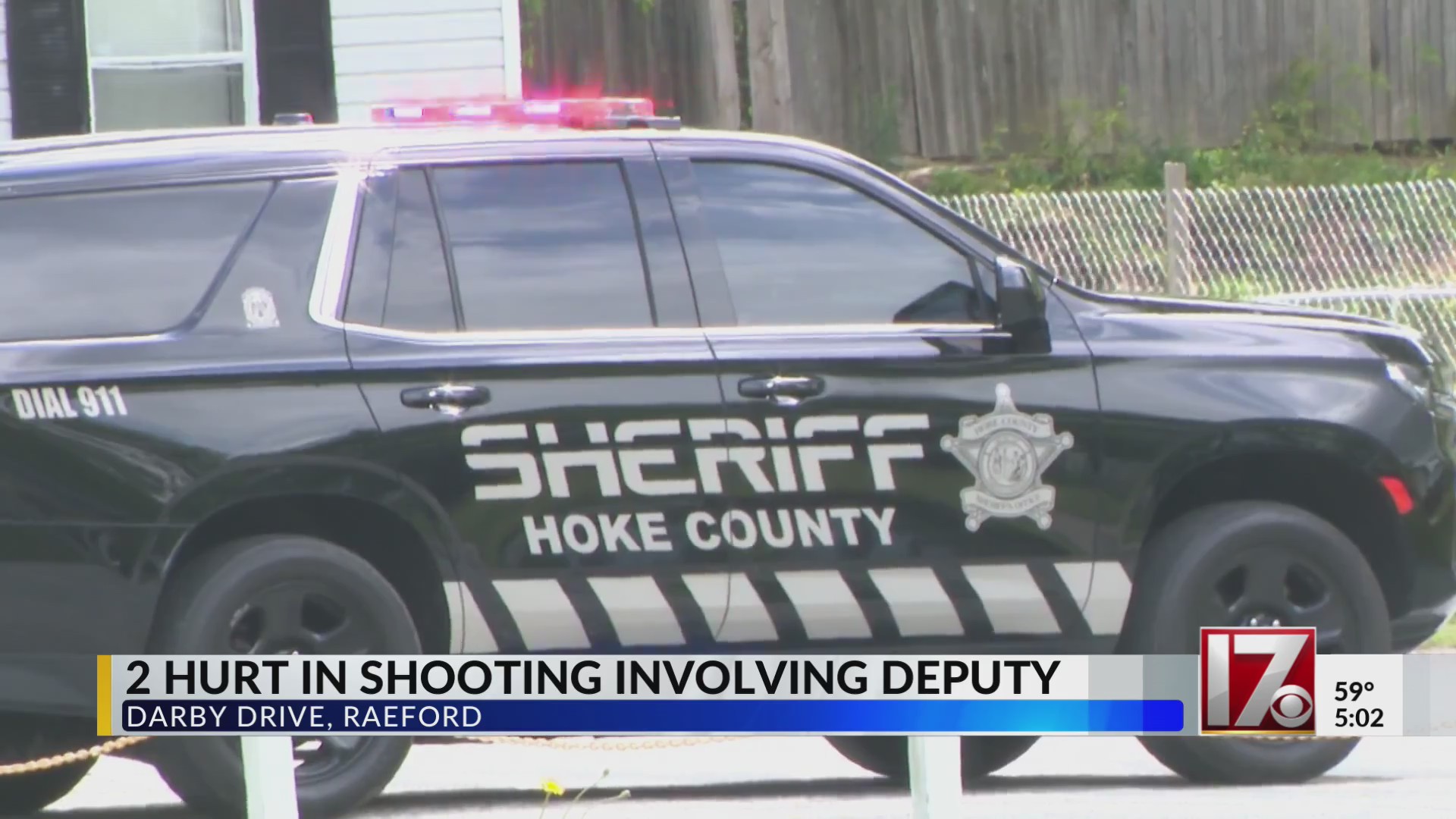 2 injured in deputy-involved shooting in Hoke County – CBS17.com