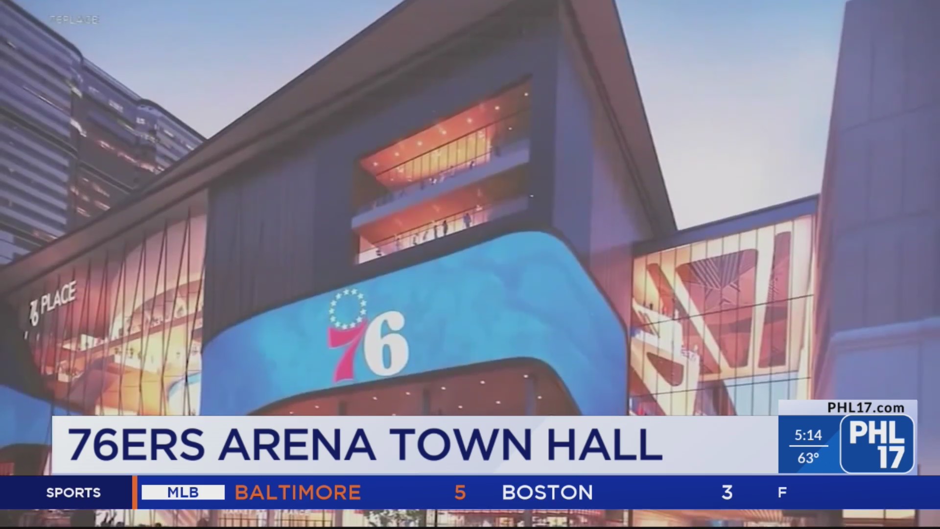 Mayor Parker to hold town hall for proposed 76ers arena – PHL17.com