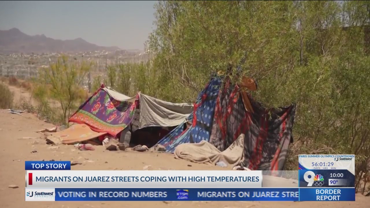 3 people hurt from heat-related injuries; migrants coping extreme heats ...