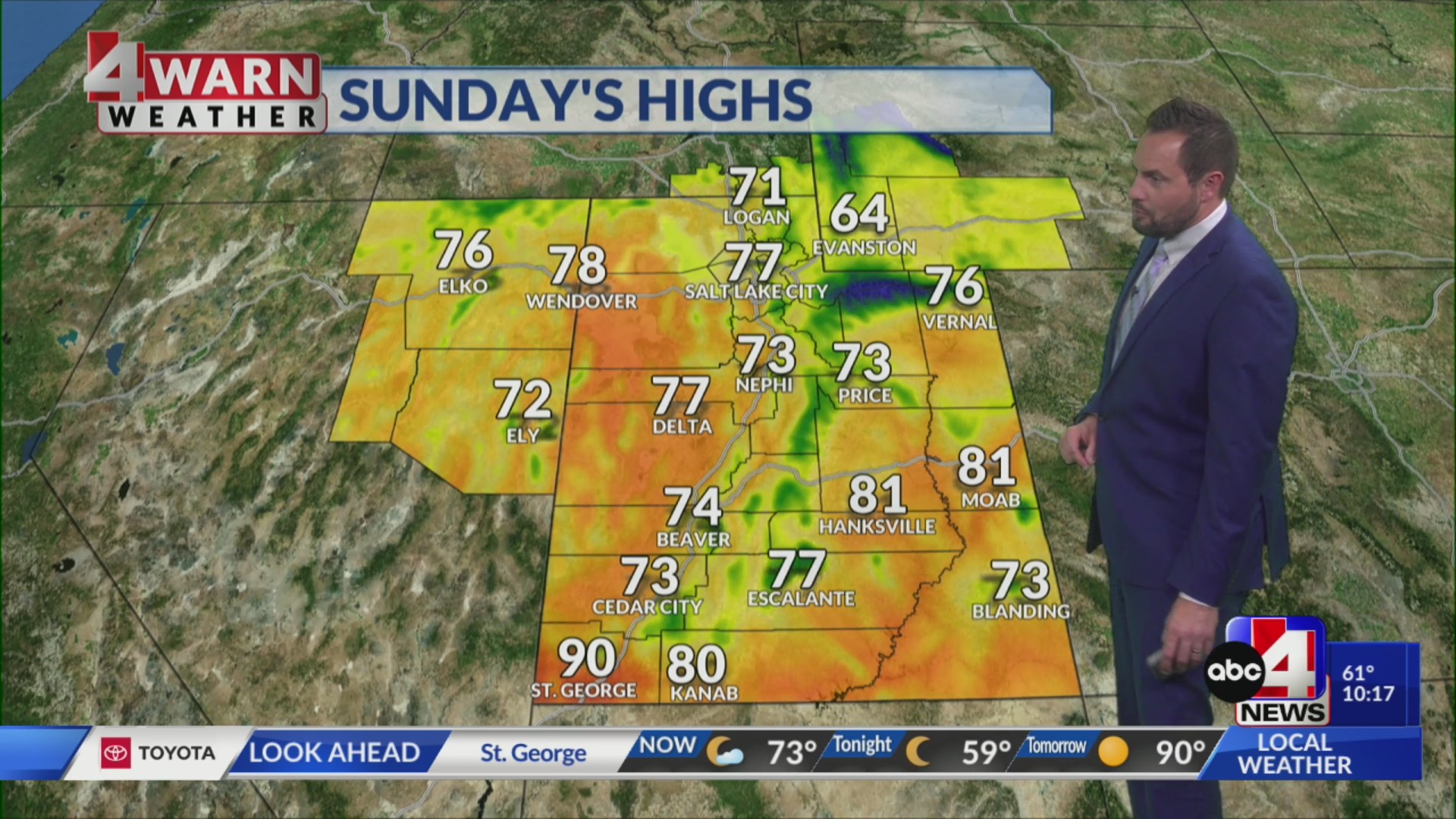 Spring temperature swings coming this week – ABC4 Utah