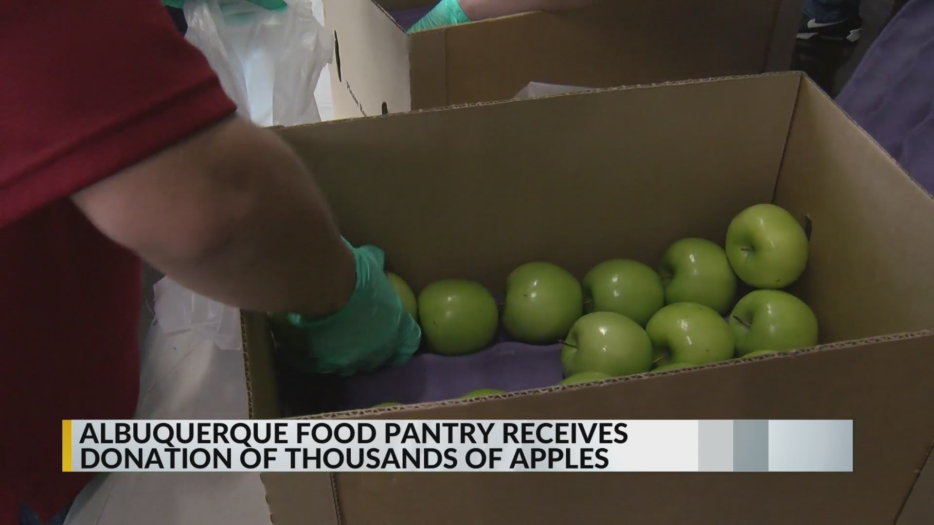 Over 3,000 pounds of apples donated to Albuquerque food pantry – KRQE ...